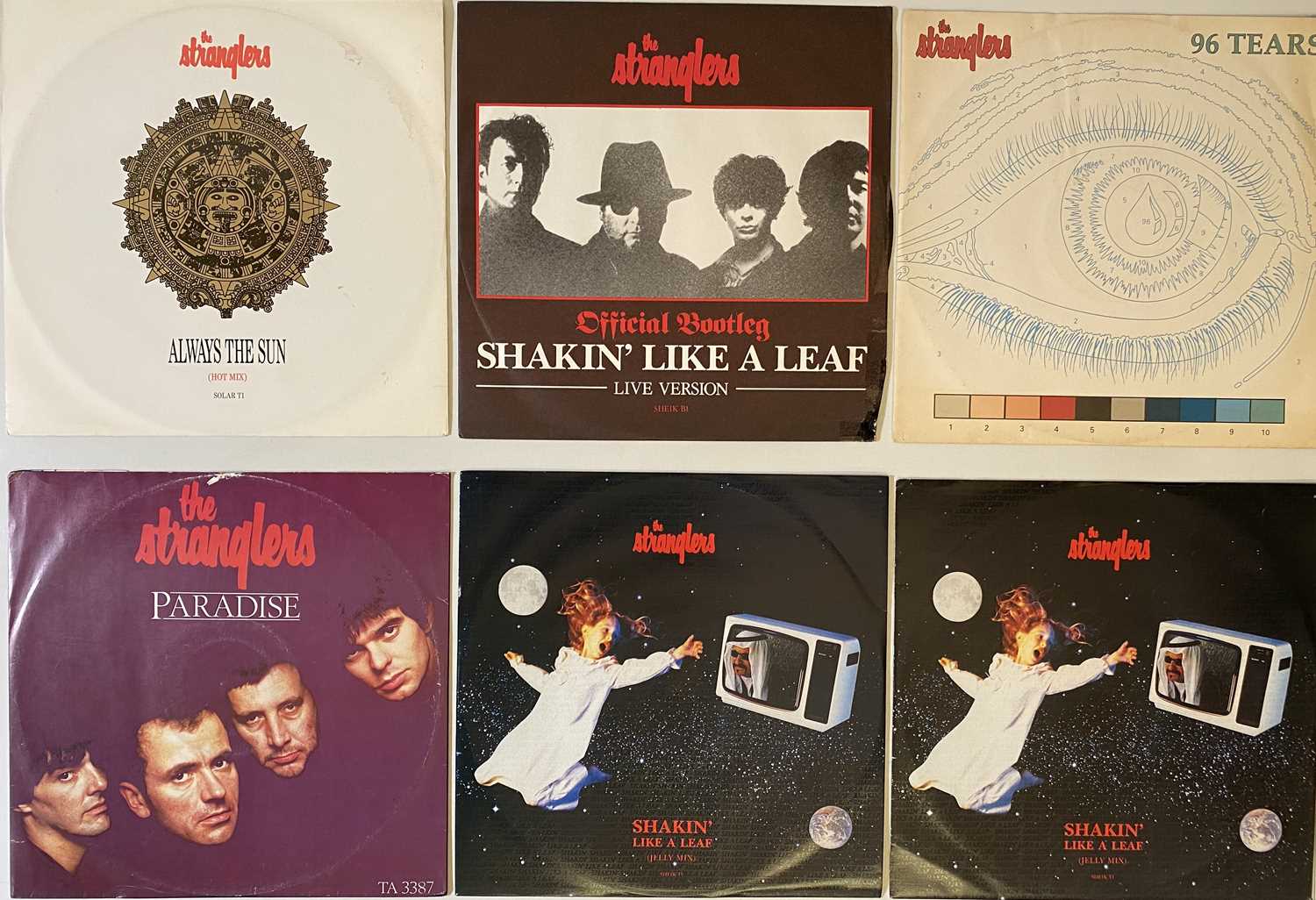 Lot 1247 - THE STRANGLERS - LP/12" COLLECTION