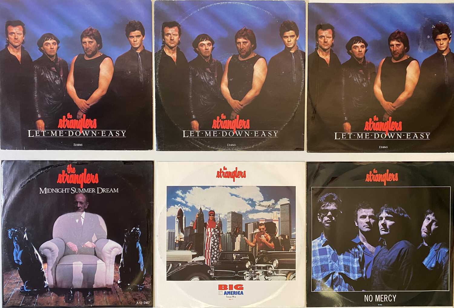 Lot 1247 - THE STRANGLERS - LP/12" COLLECTION