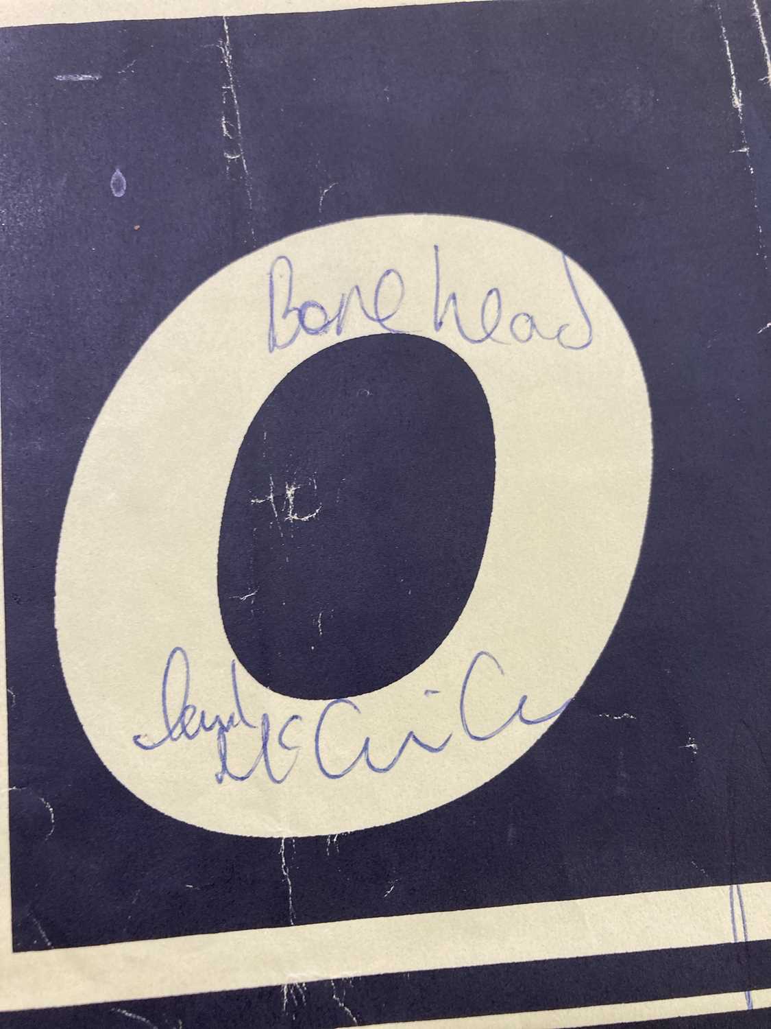 Lot 280 - OASIS 1994 CONCERT POSTER - FULLY SIGNED.