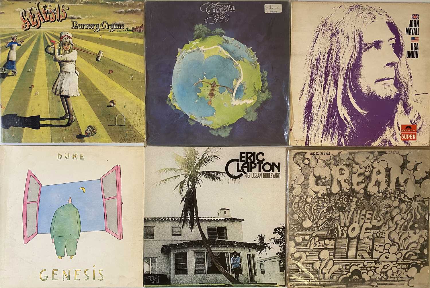 Lot 1260 - PROG/BLUES-ROCK - LPs