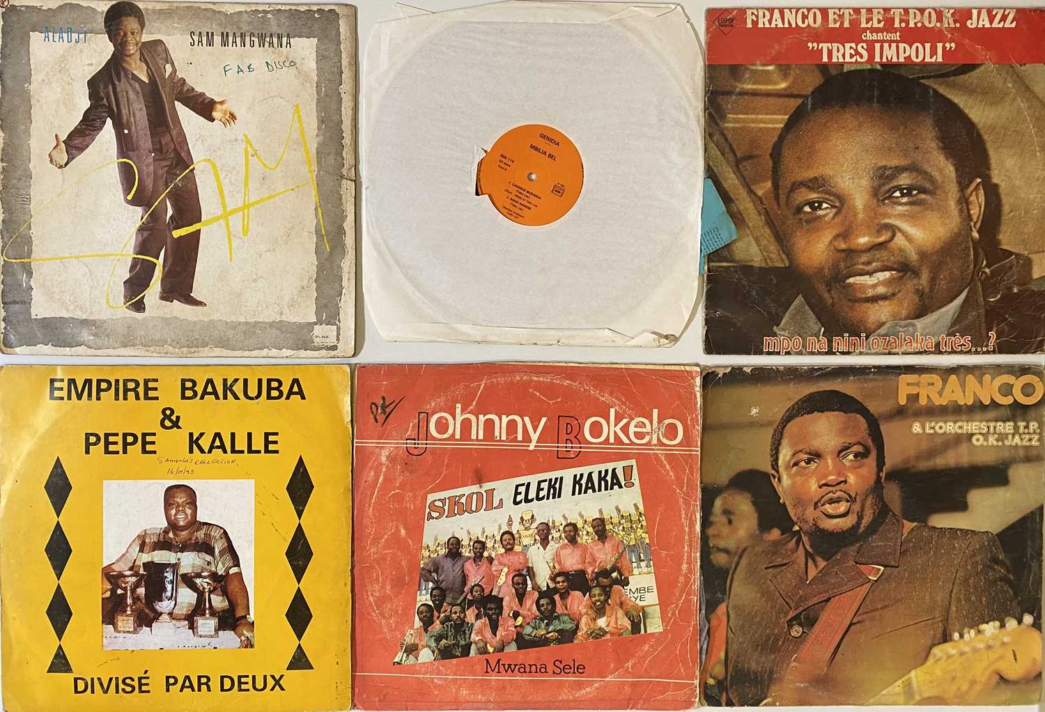 Lot 247 - AFRICAN / ZAM ROCK - LP COLLECTION
