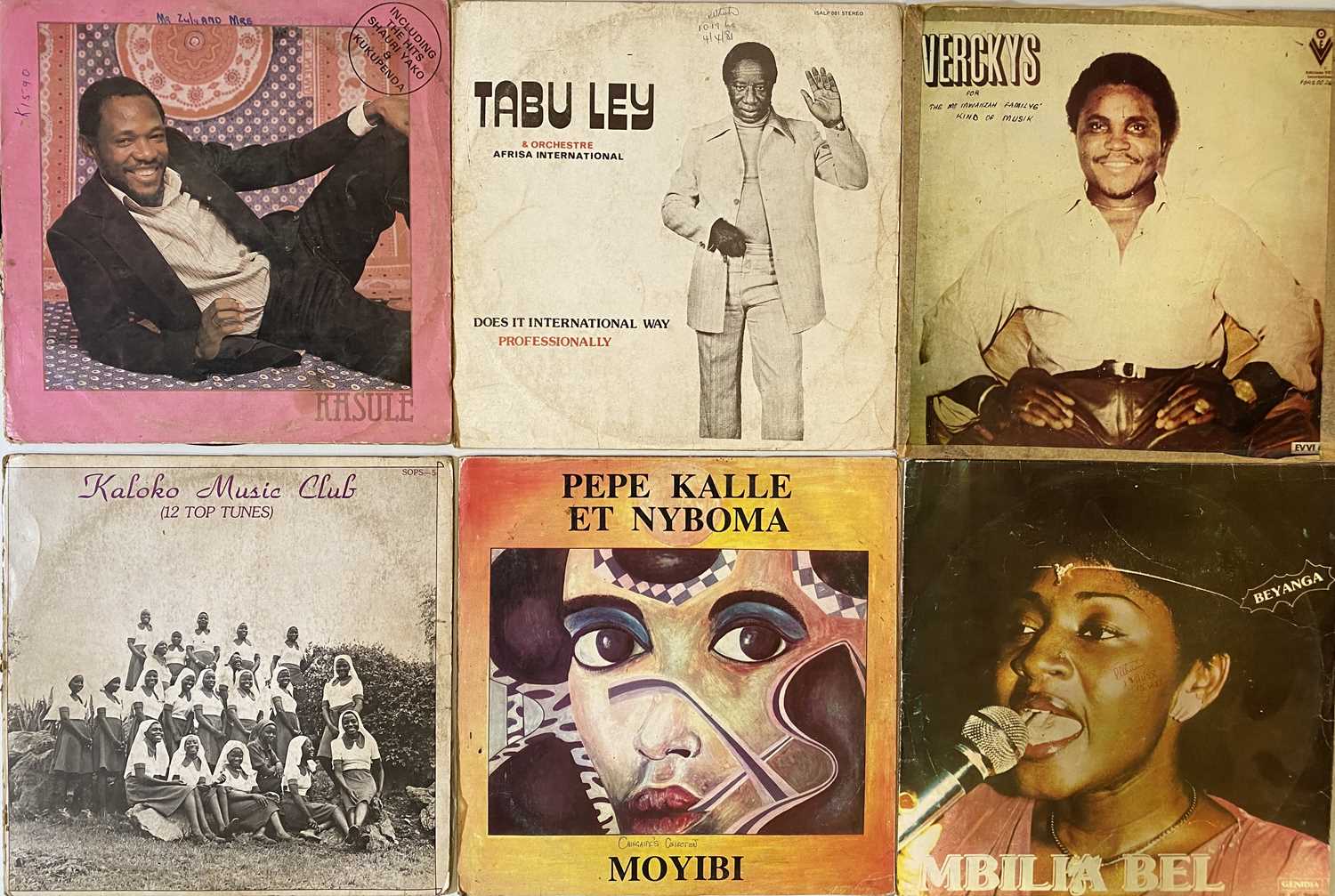 Lot 247 - AFRICAN / ZAM ROCK - LP COLLECTION