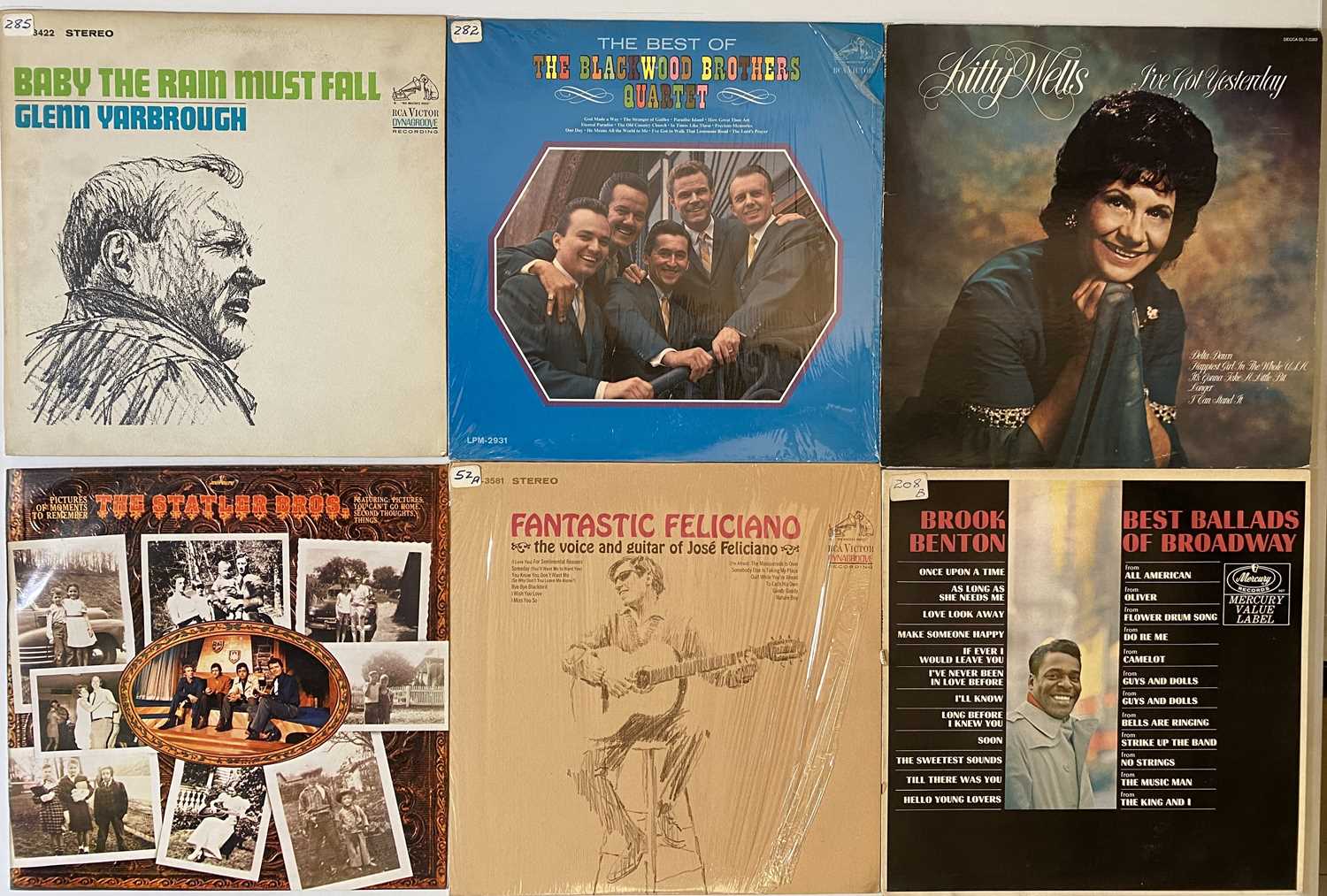 Lot 1298 - COUNTRY - LP COLLECTION