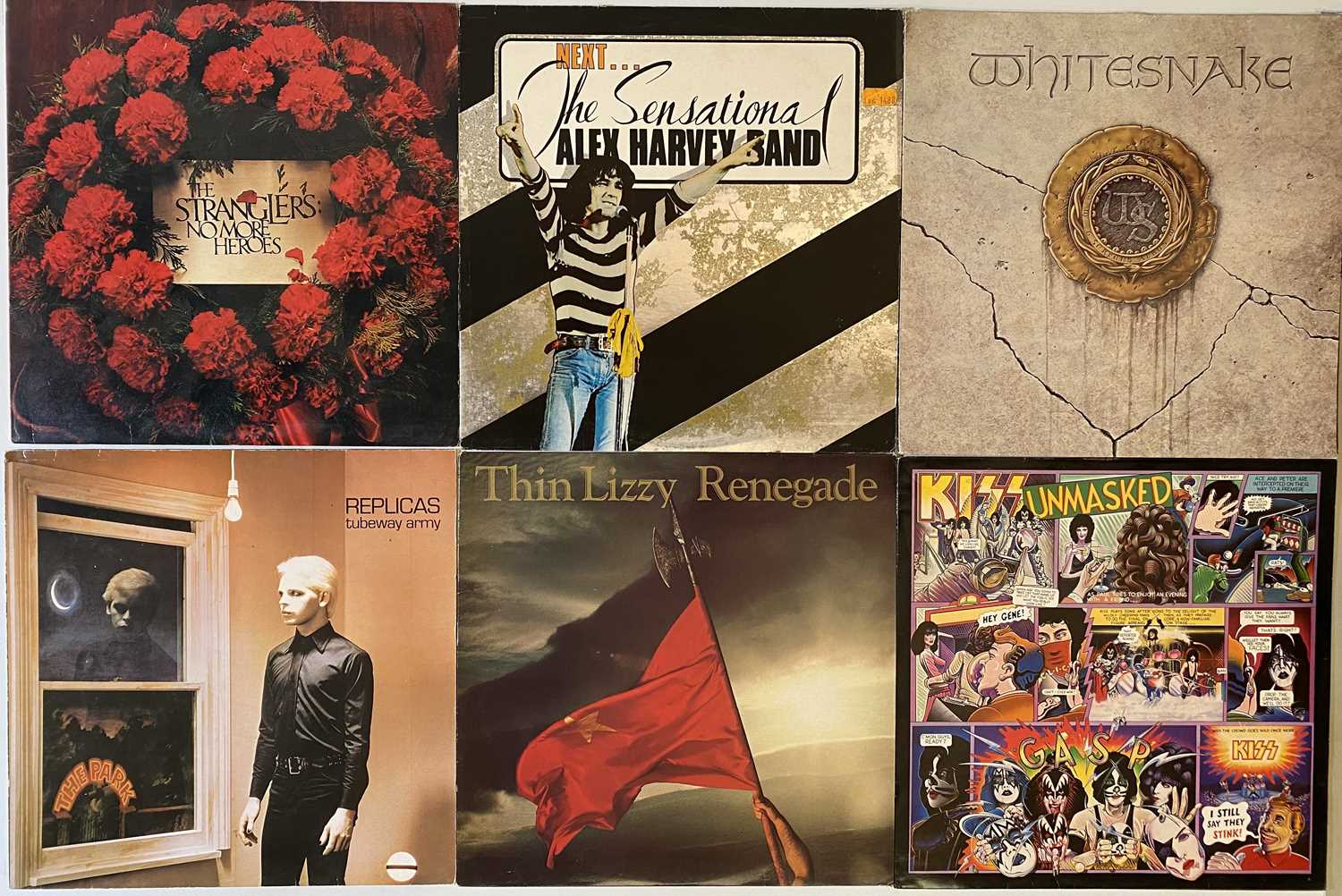 Lot 1309 - CLASSIC/HEAVY ROCK/METAL/POP - LP