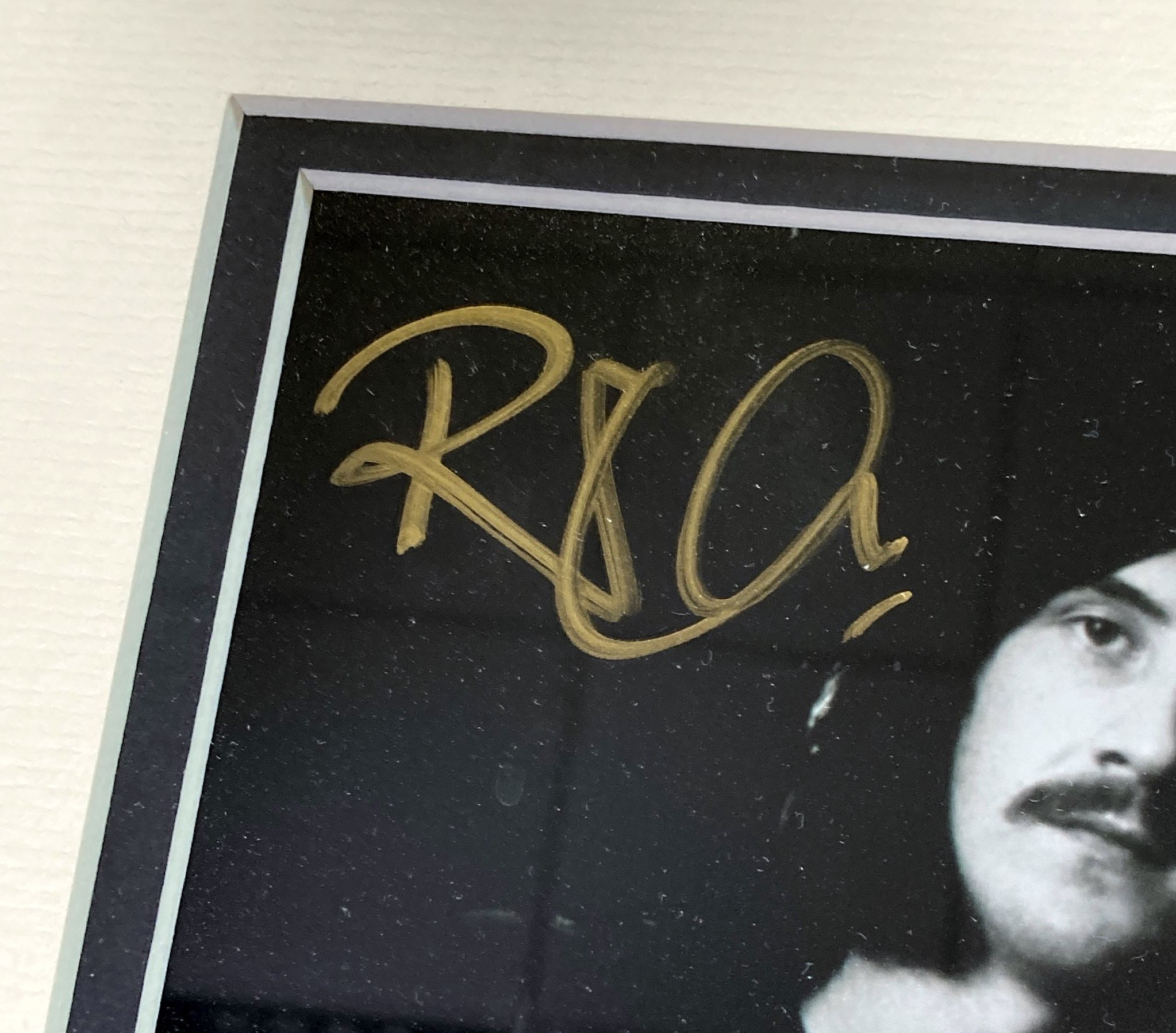 Lot 258 - LED ZEPPELIN - FRAMED DISPLAY WITH