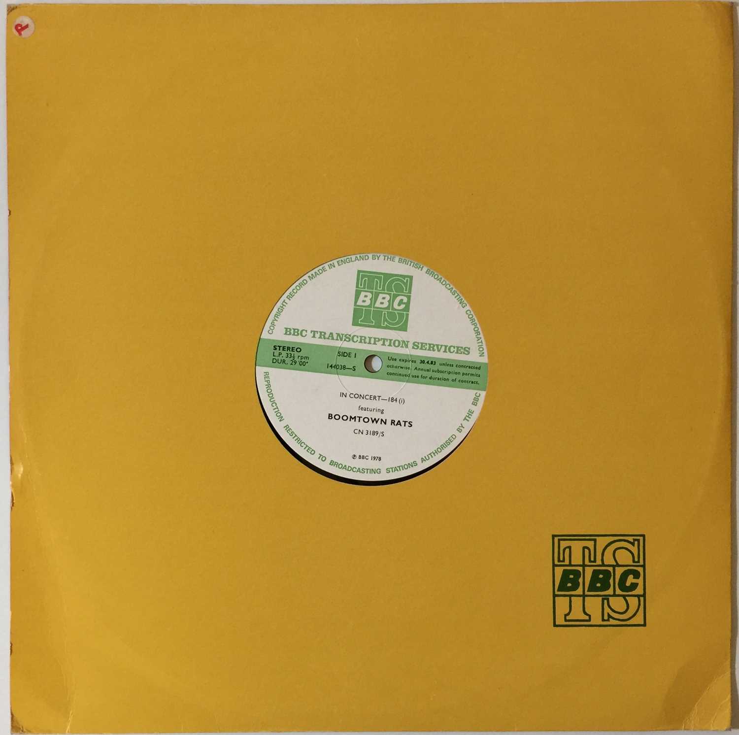 Lot 1320 - BOOMTOWN RATS - IN CONCERT 184 (BBC
