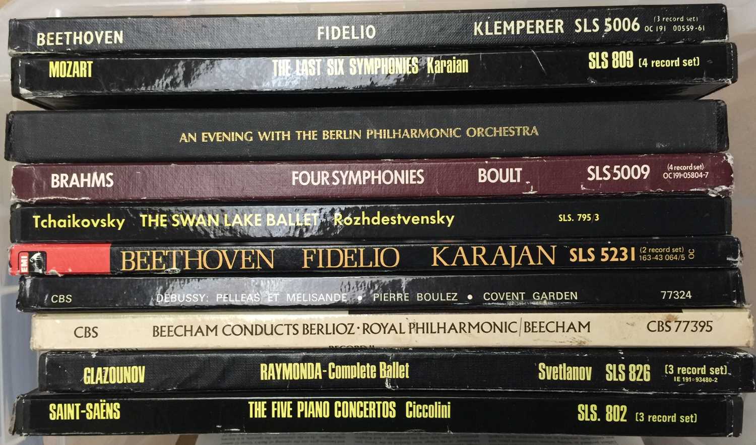 Lot 4 - CLASSICAL - LPs/ BOX SETS