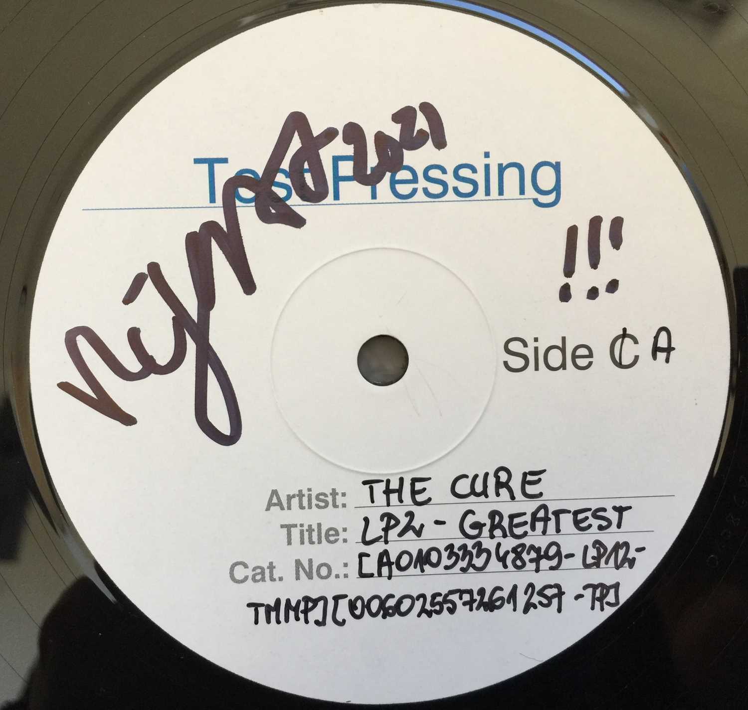 Lot 6 - THE CURE - ACOUSTIC HITS LP - ROBERT SMITH