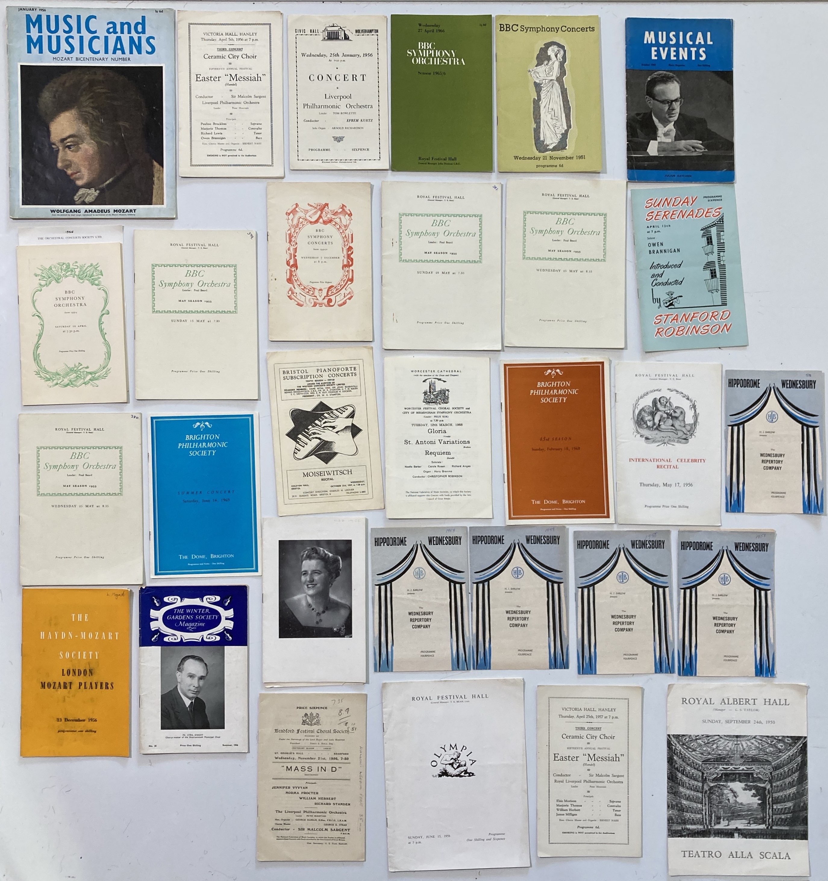 Lot 259 - THE BBC SYMPHONY ORCHESTRA - PROGRAMME