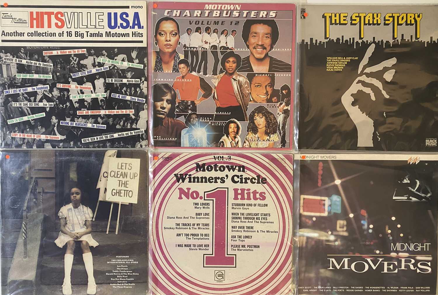 Lot 161 - SOUL / MOTOWN - COMPILATIONS