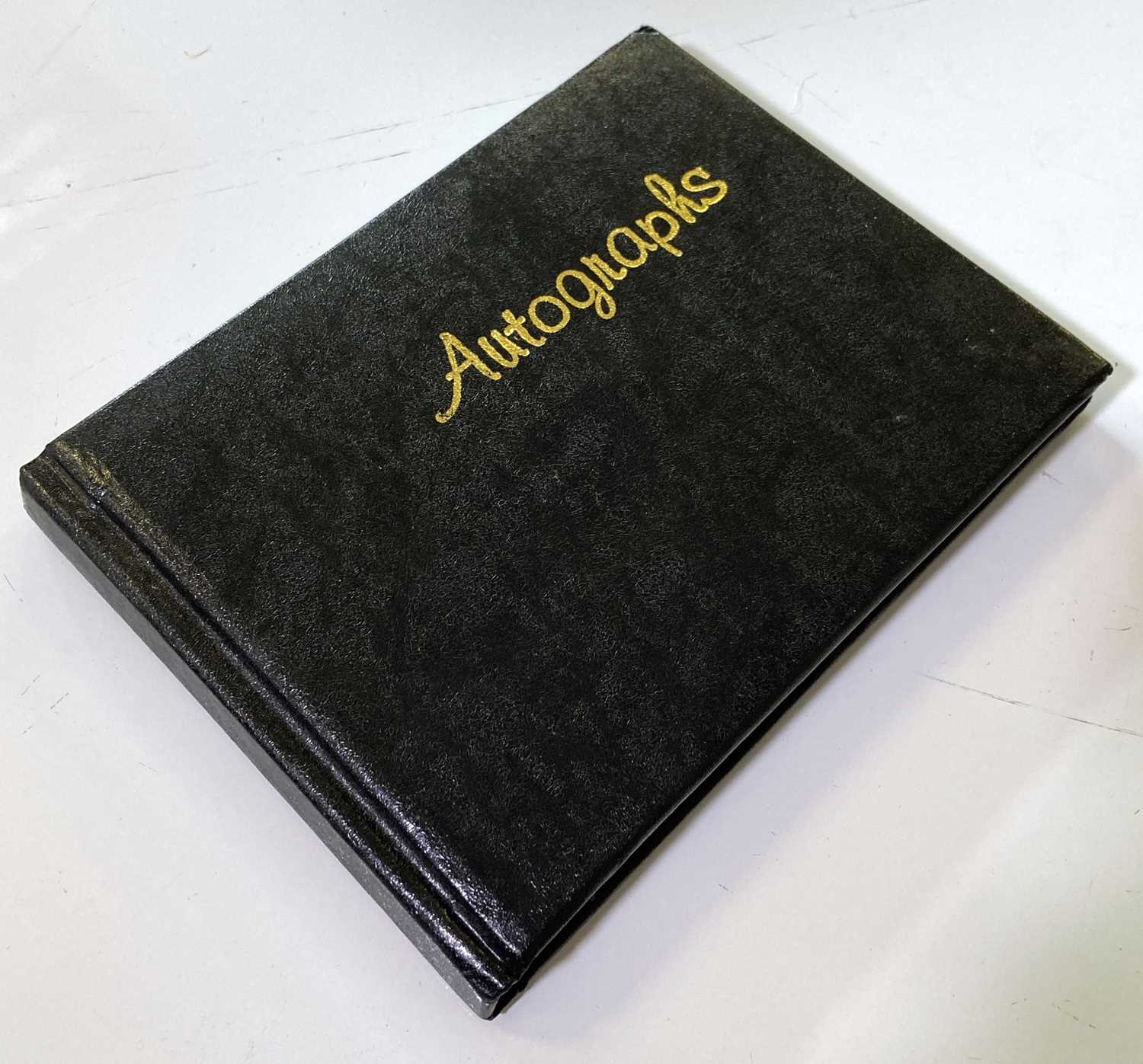 Lot 274 - AN AUTOGRAPH BOOK WITH MANY NOTABLE NAMES