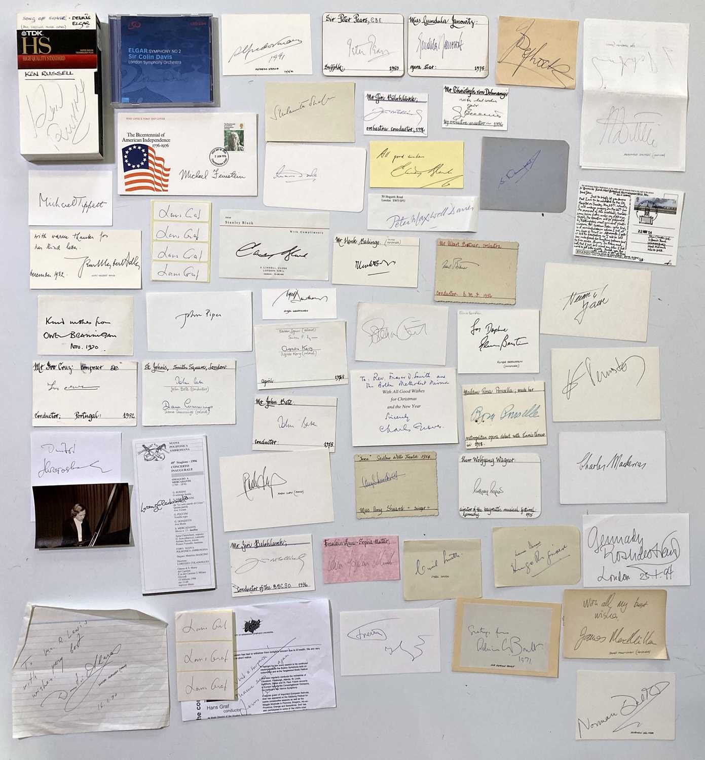 Lot 285 - CLASSICAL MUSIC STARS - LARGE COLLECTION OF