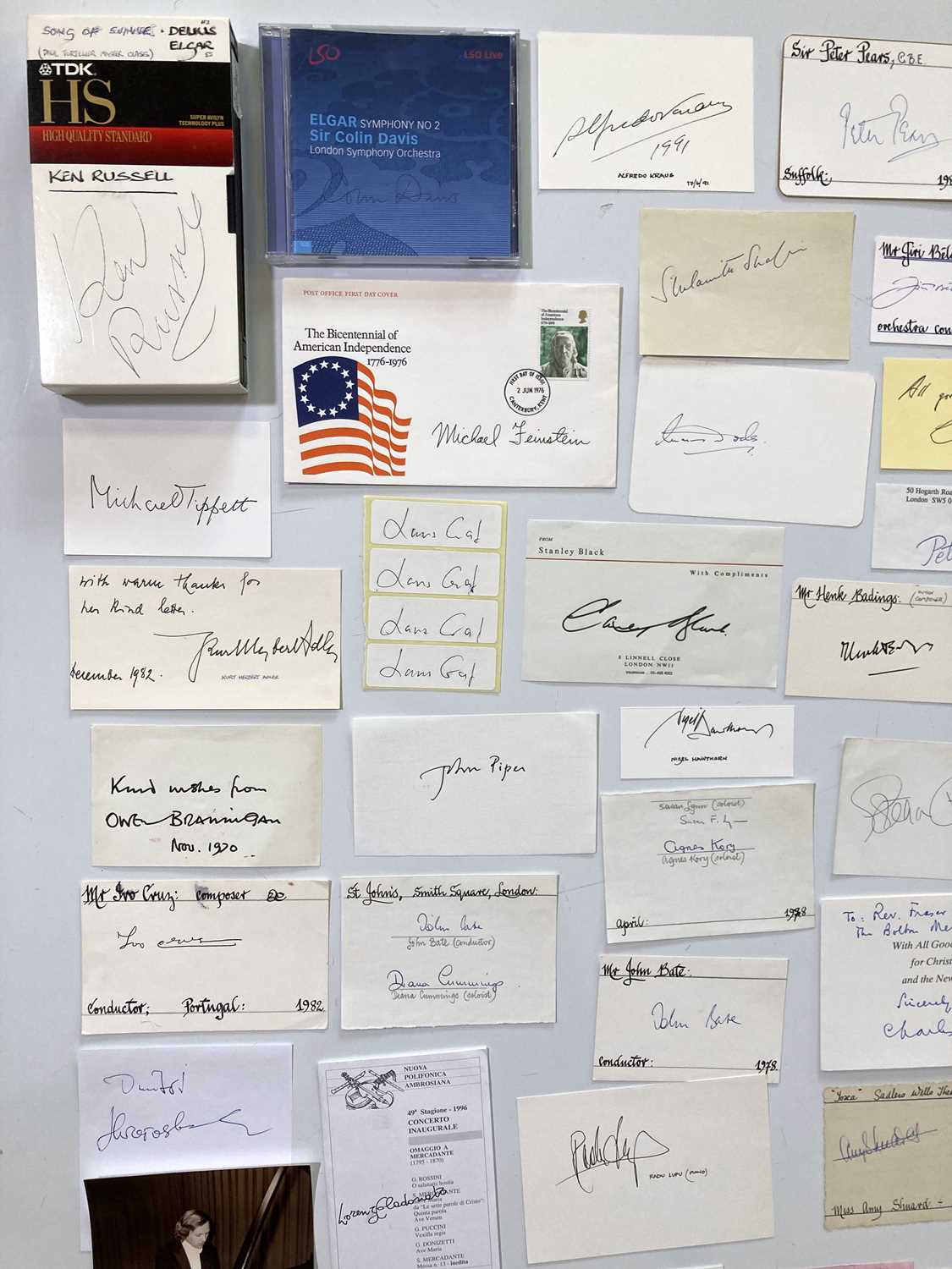 Lot 285 - CLASSICAL MUSIC STARS - LARGE COLLECTION OF