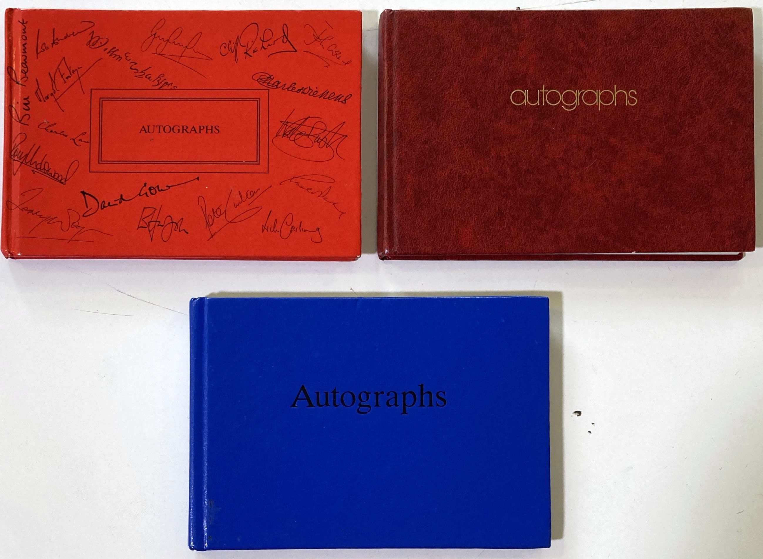 Lot 299 - AUTOGRAPH BOOKS WITH CLASSICAL / POPULAR