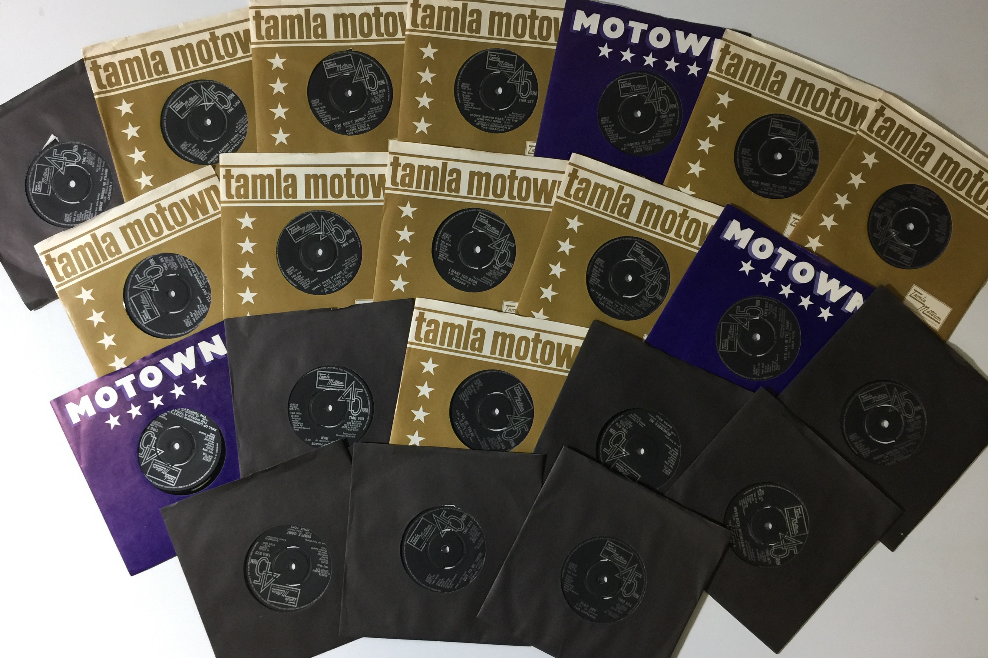 Lot 251 - THE MOTOWN 20TH ANNIVERSARY SINGLES BOX (7"