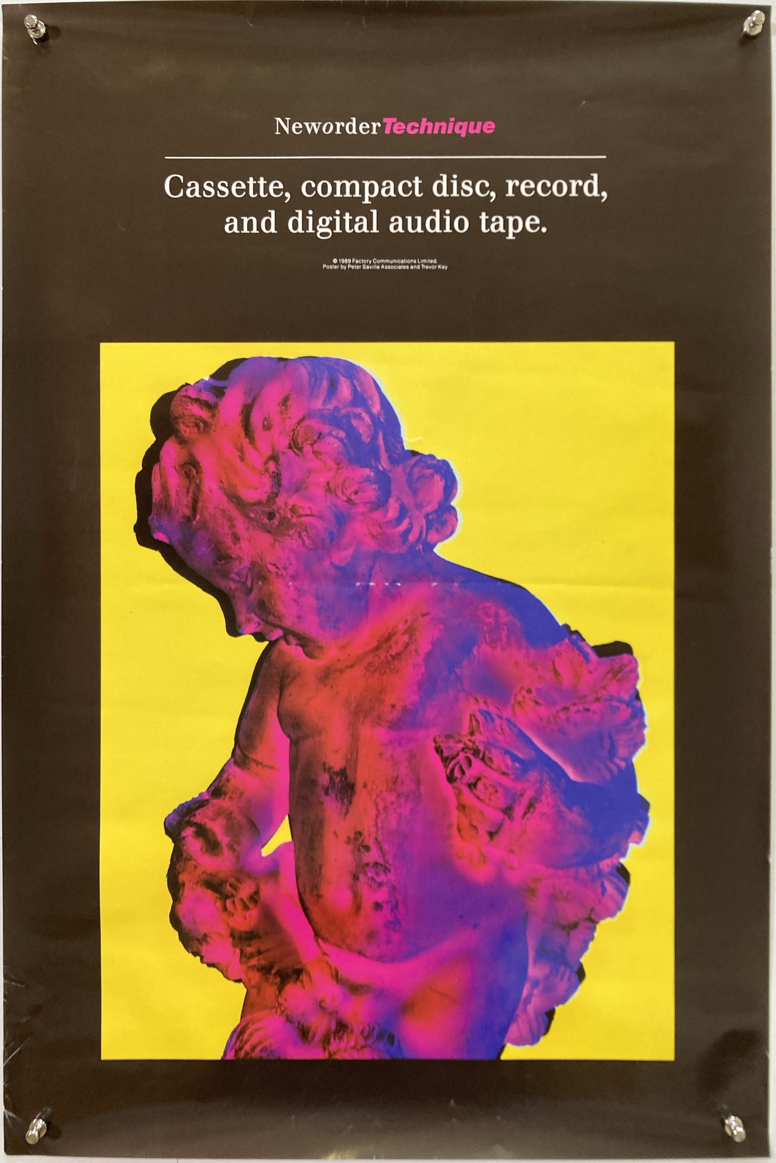 Lot 439 - NEW ORDER - TECHNIQUE ORIGINAL PROMOTIONAL