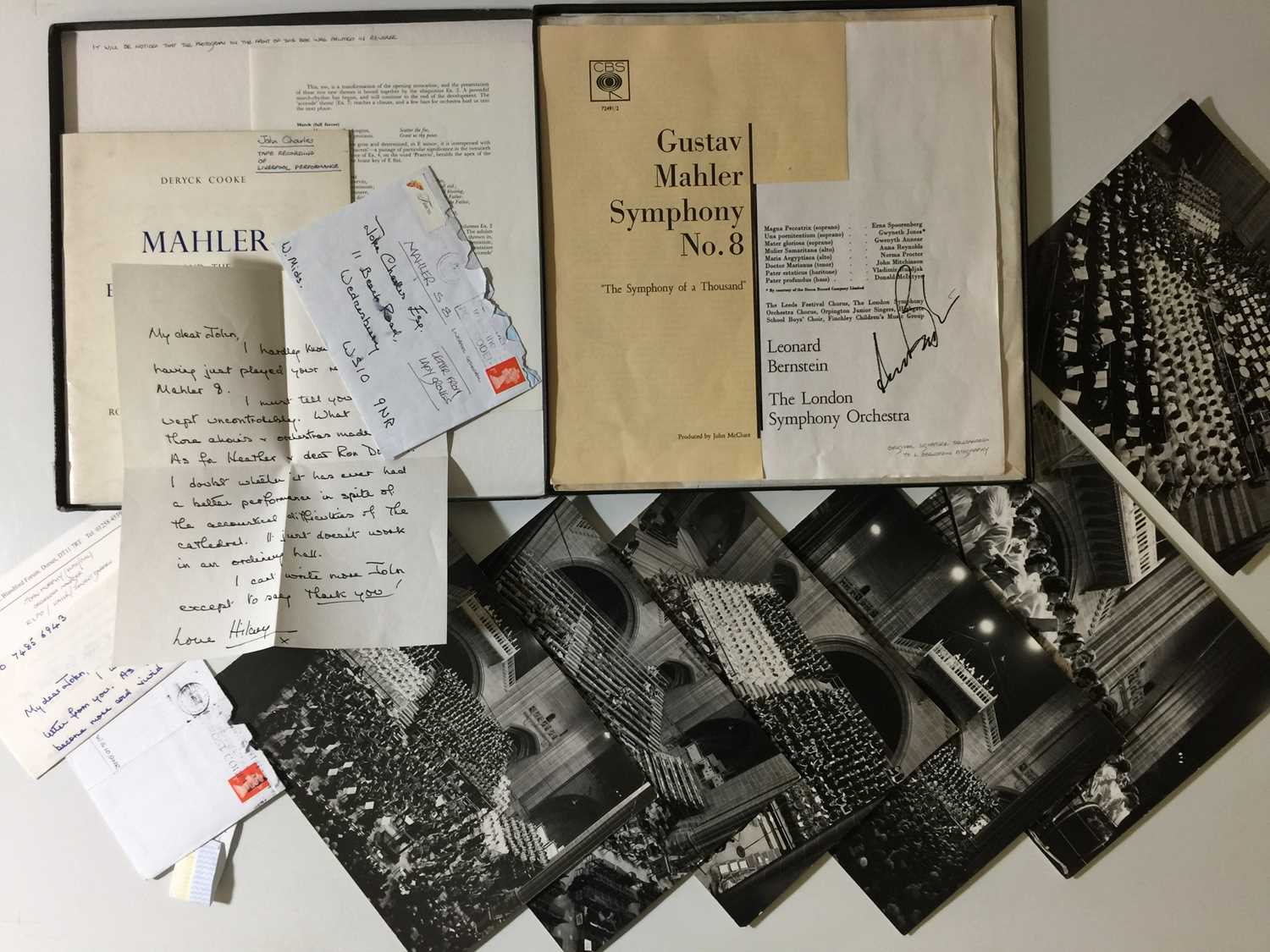 Lot 81 - CHARLES GROVES/ LEONARD BERNSTEIN - LP BOX