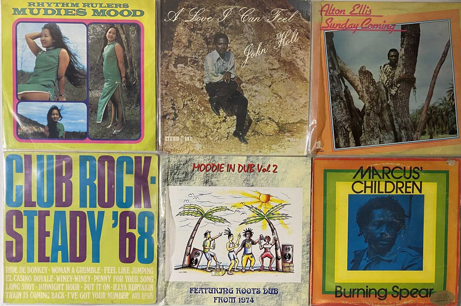Lot 292 - REGGAE / ROCKSTEADY / ROOTS / DUB - LP