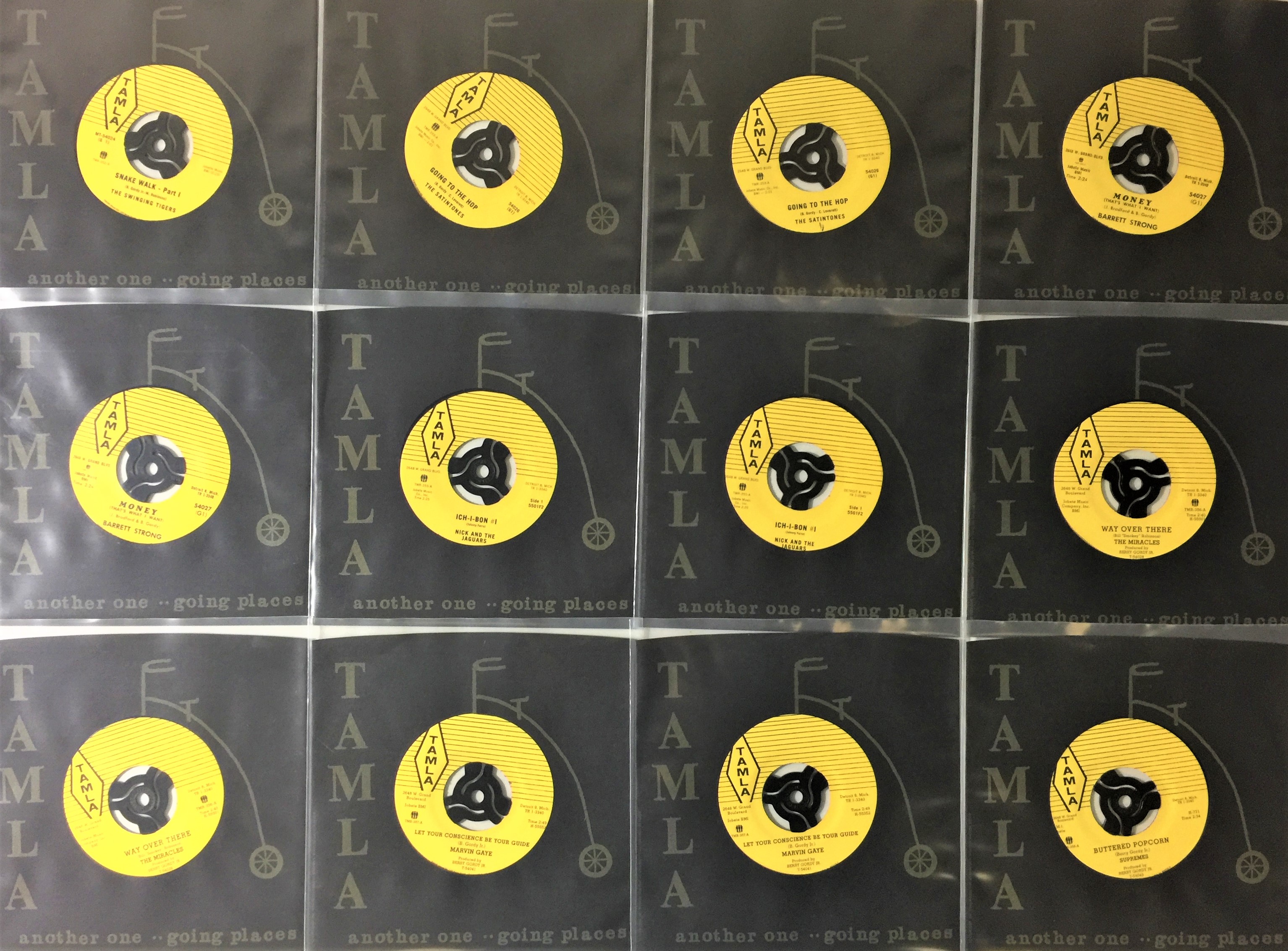 Lot 263 - TAMLA/MOTOWN - US PRESSING 7"/EPs