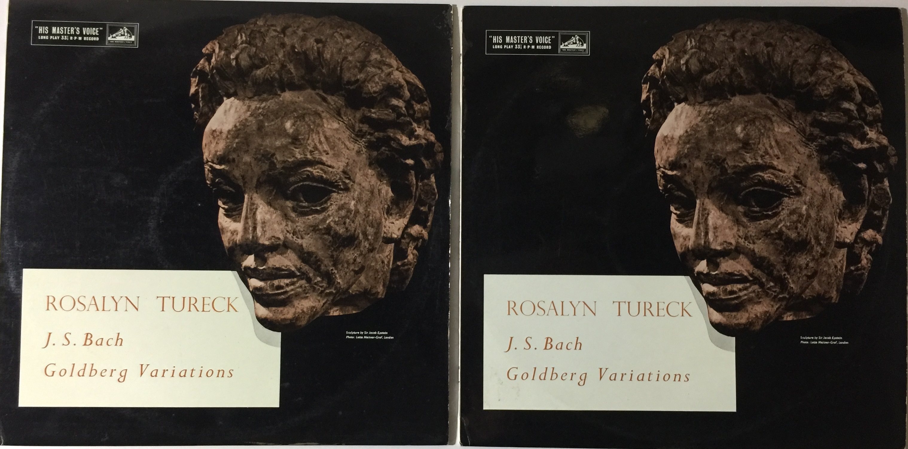 Lot 95 - ROSALYN TURECK - BACH: GOLDBERG VARIATIONS