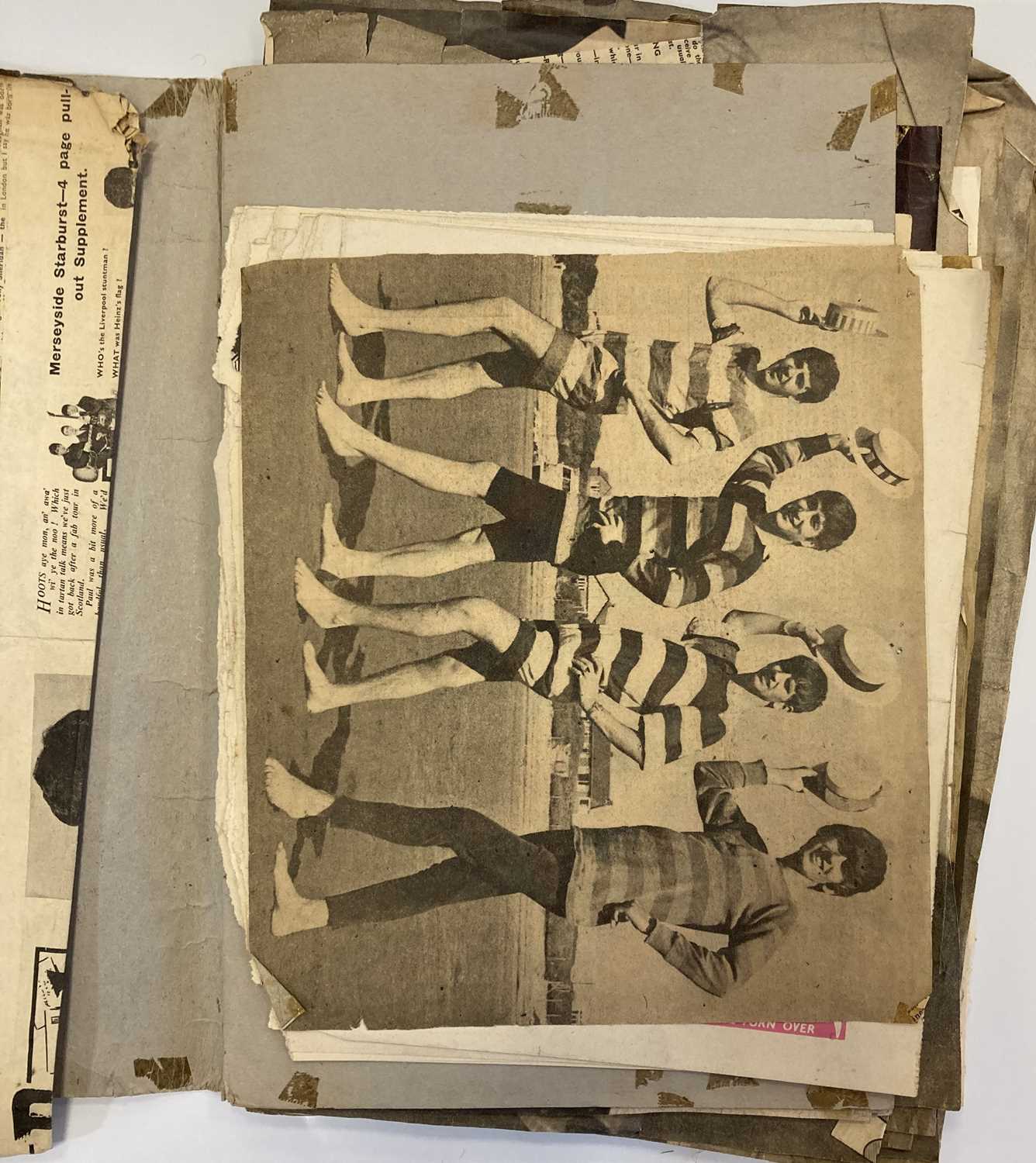Lot 132 - BEATLES SCRAPBOOKS