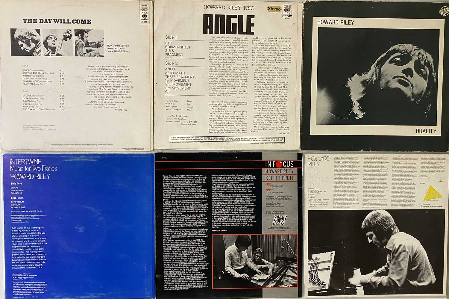 Lot 28 - HOWARD RILEY AND RELATED - LP PACK