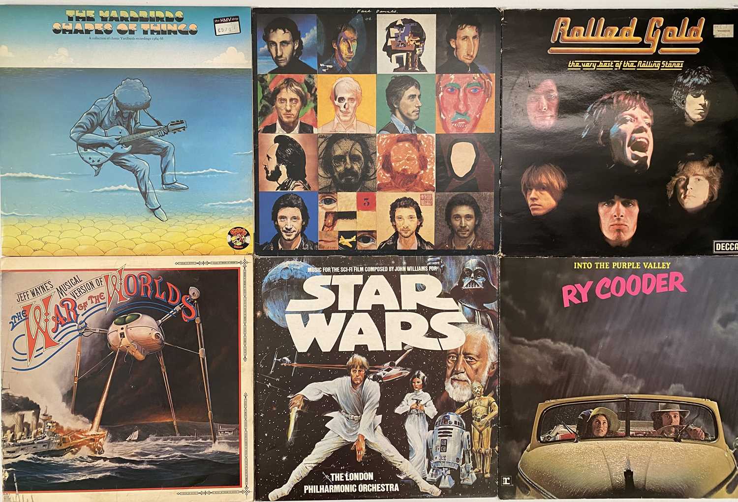 Lot 1212 - ROCK/POP/NEW WAVE - LPs