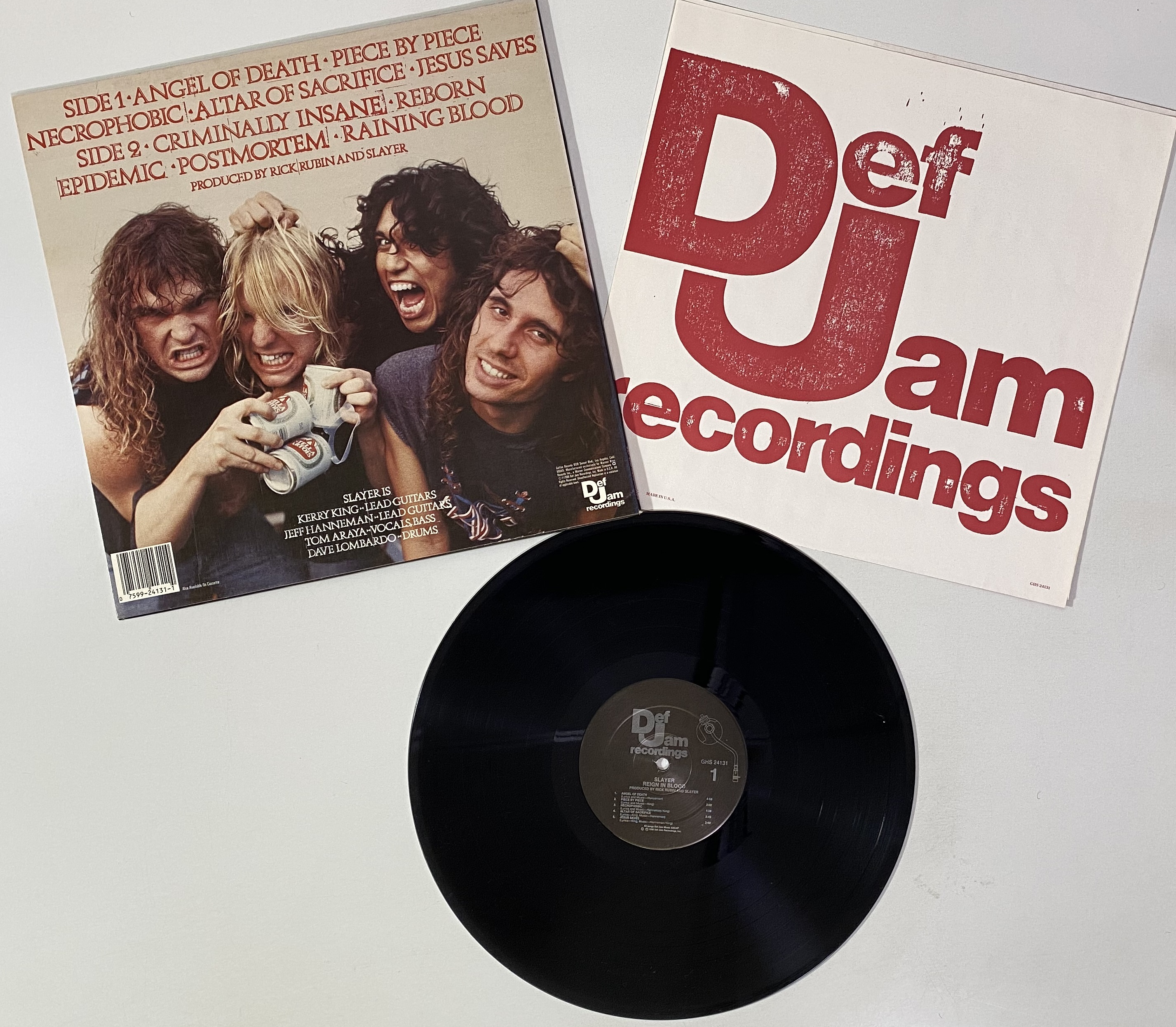 Lot 68 - SLAYER - LP COLLECTION