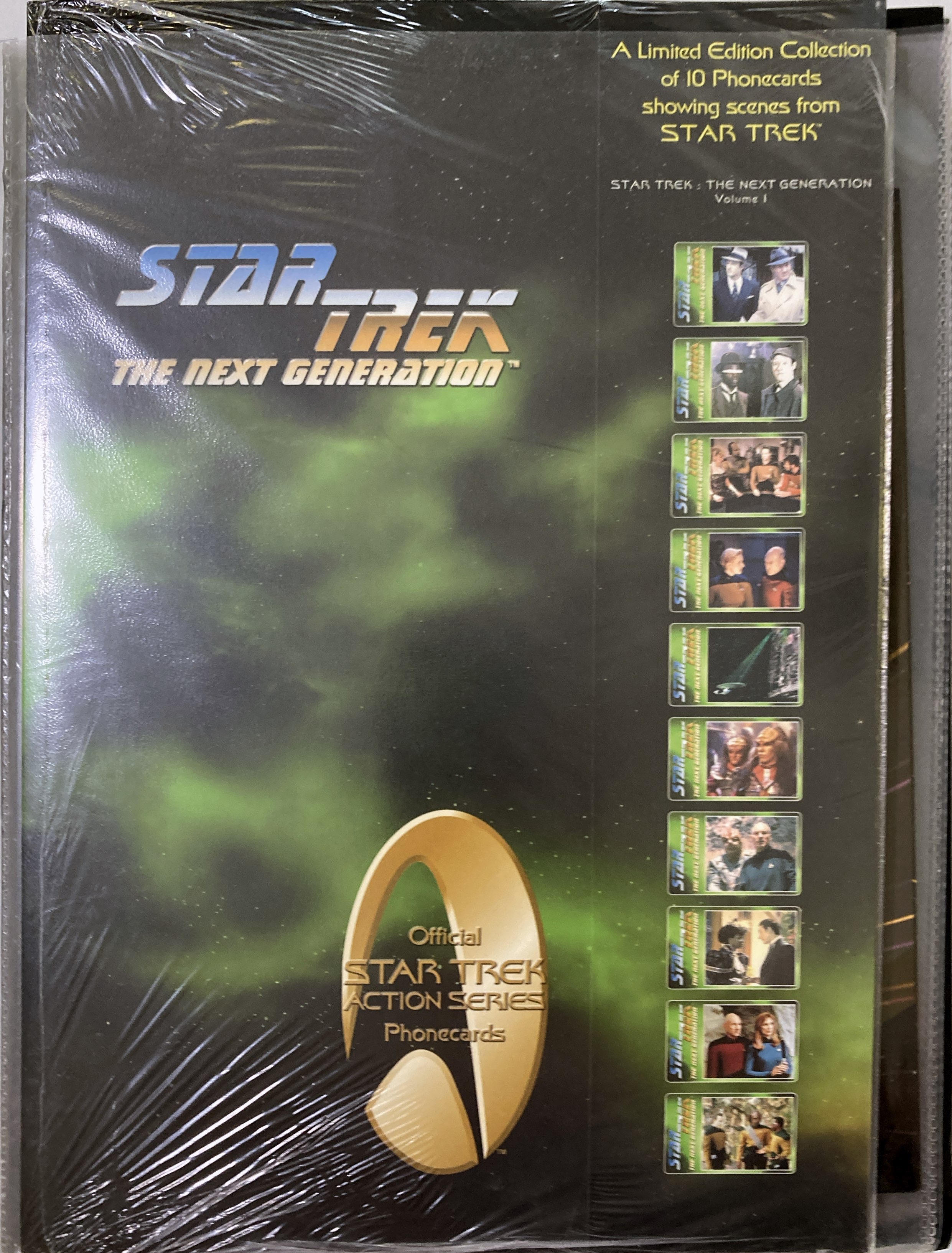 Lot 142 - STAR TREK - COLLECTABLES INC PHONE CARDS.