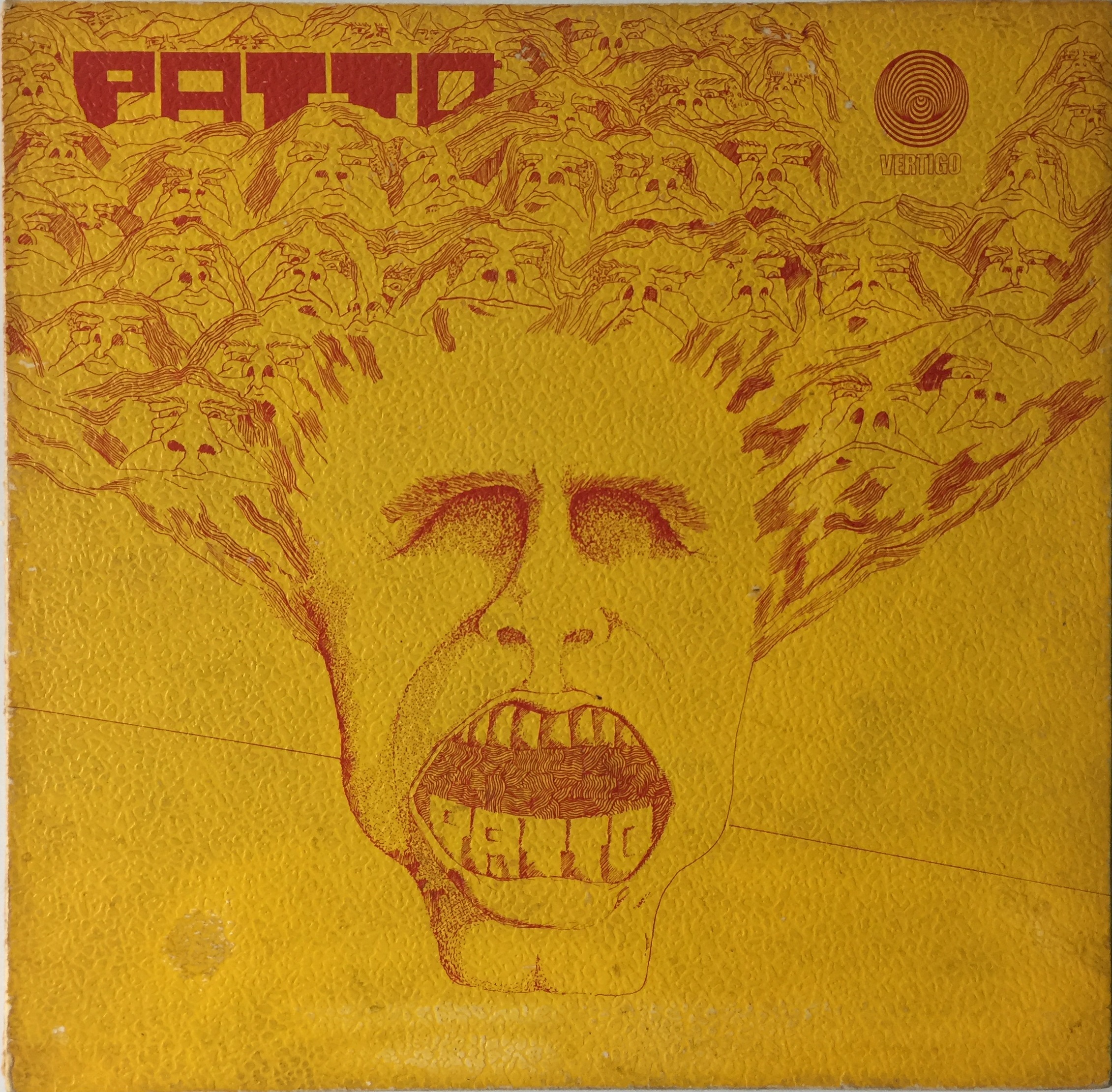 Lot 26 - PATTO - S/T LP (UK VERTIGO SWIRL - 6360 016)