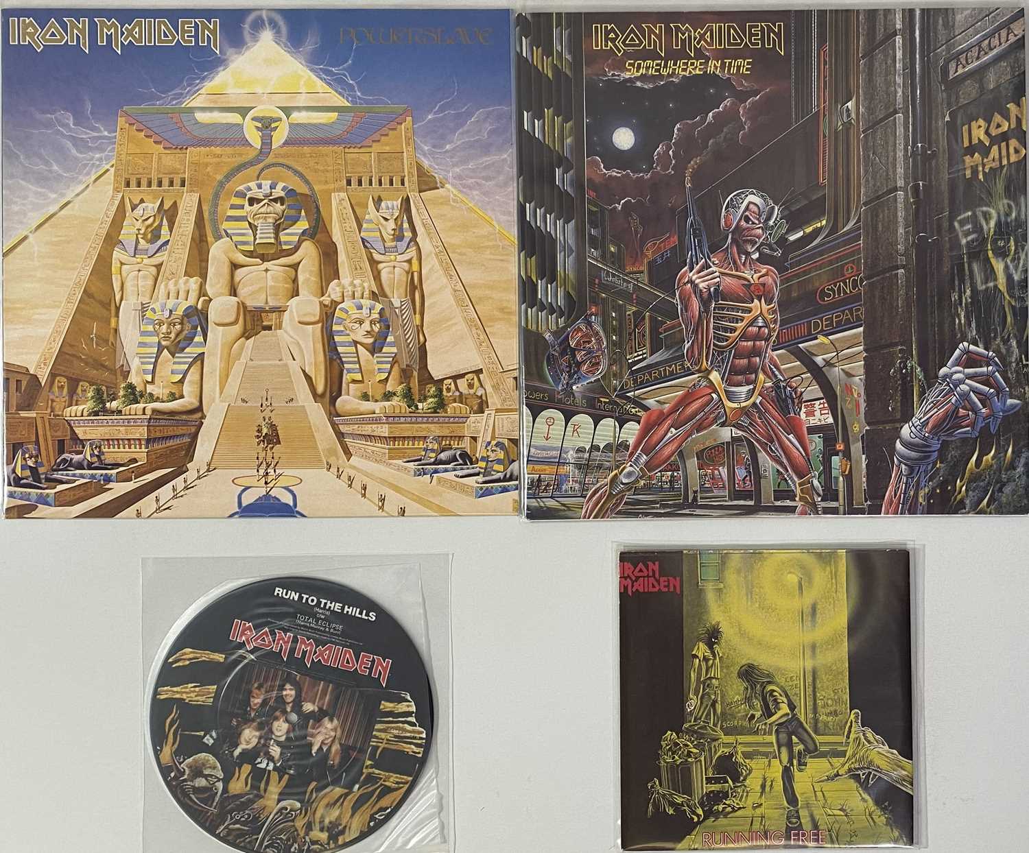 Lot 99 - IRON MAIDEN - LP COLLECTION (PLUS 7")
