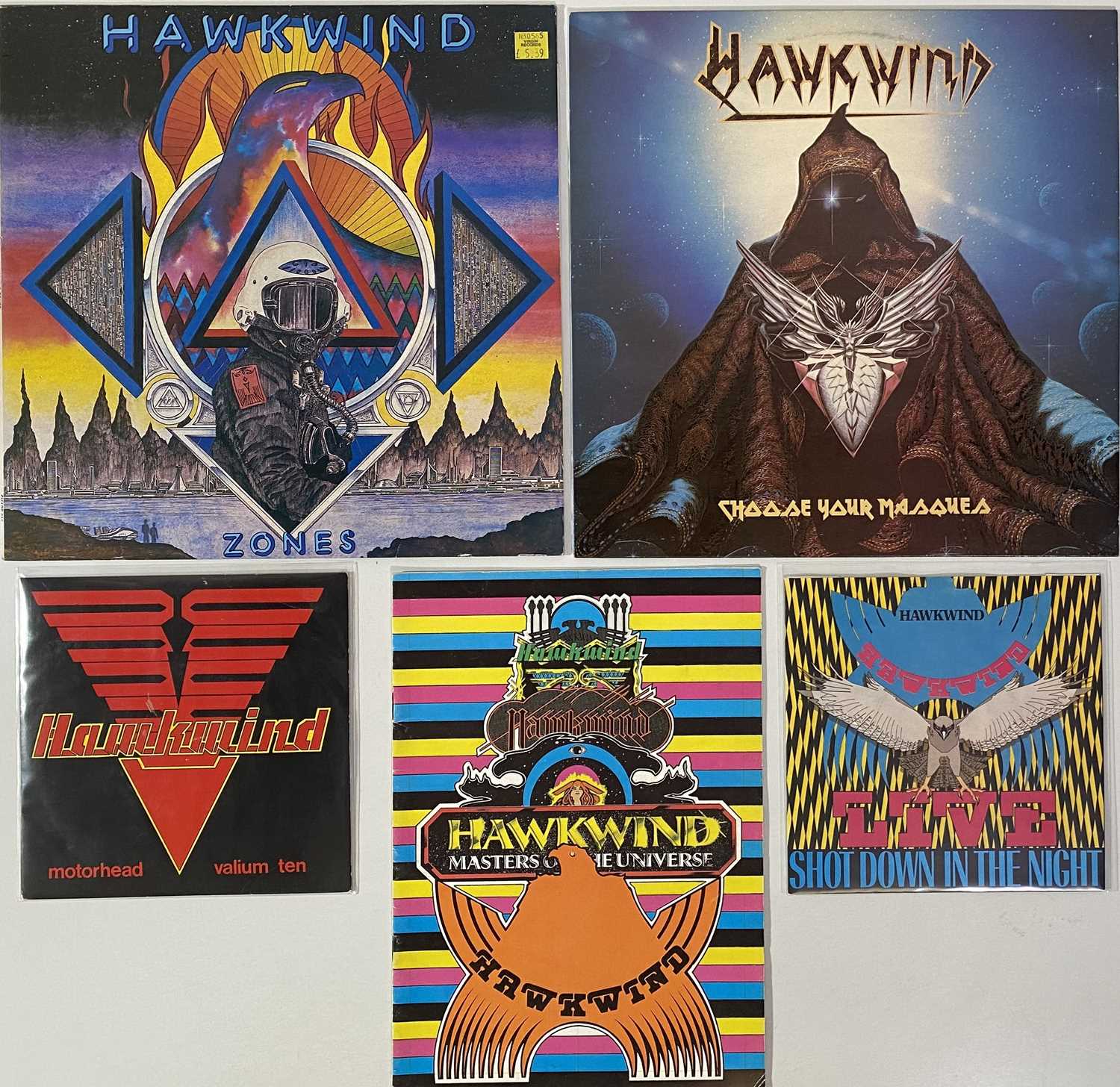 Lot 100 - HAWKWIND - LP COLLECTION
