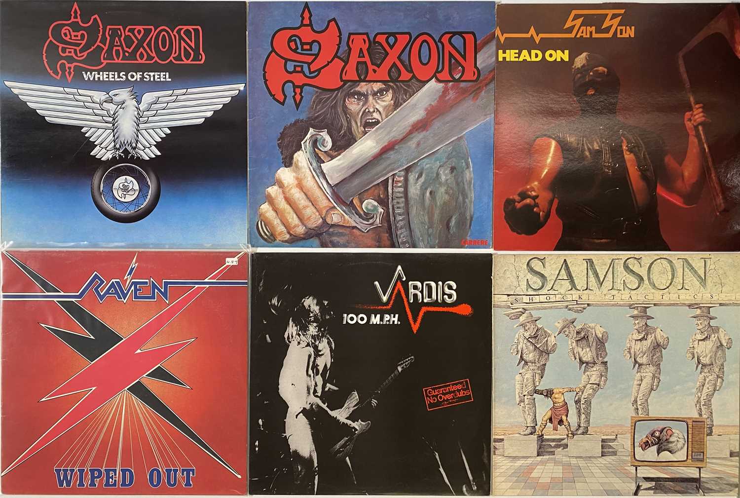 Lot 103 - METAL - UK ARTISTS - CLASSIC LPs