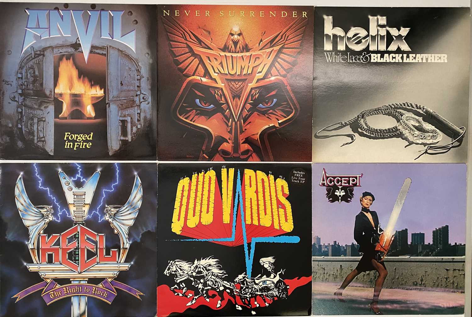 Lot 750 - METAL - LP COLLECTION