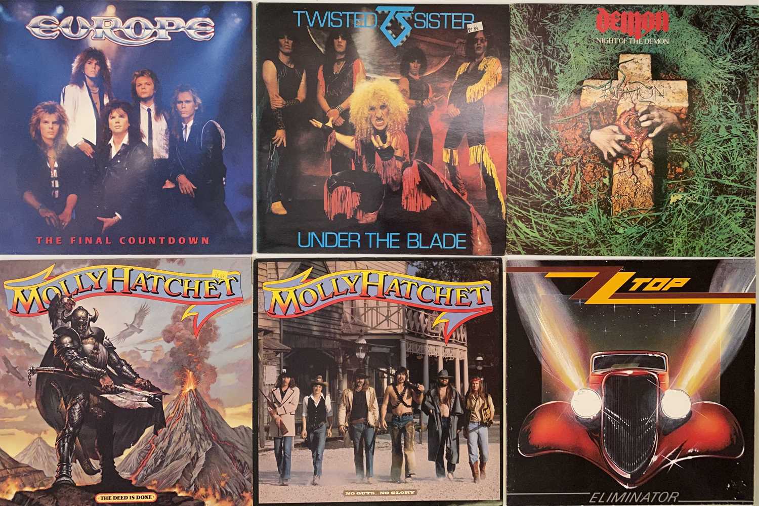 Lot 751 - METAL/HEAVY ROCK - LP COLLECTION