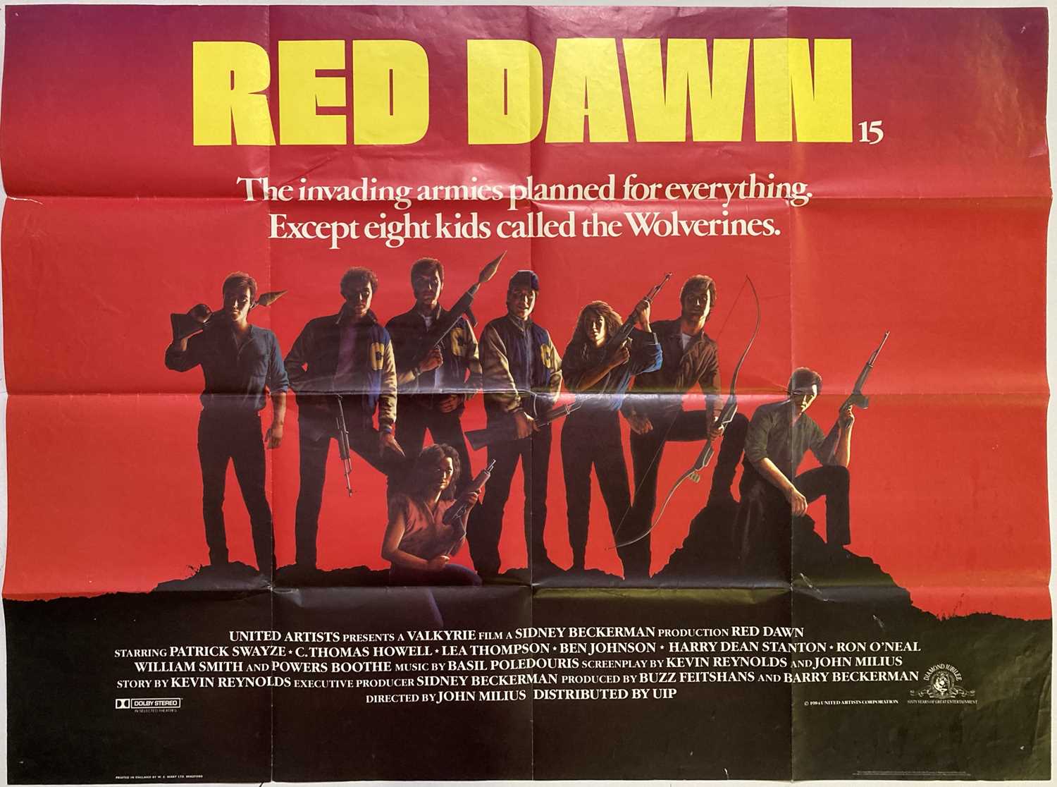 Lot 109 - UK QUAD POSTERS - 1970S/80S TITLES.
