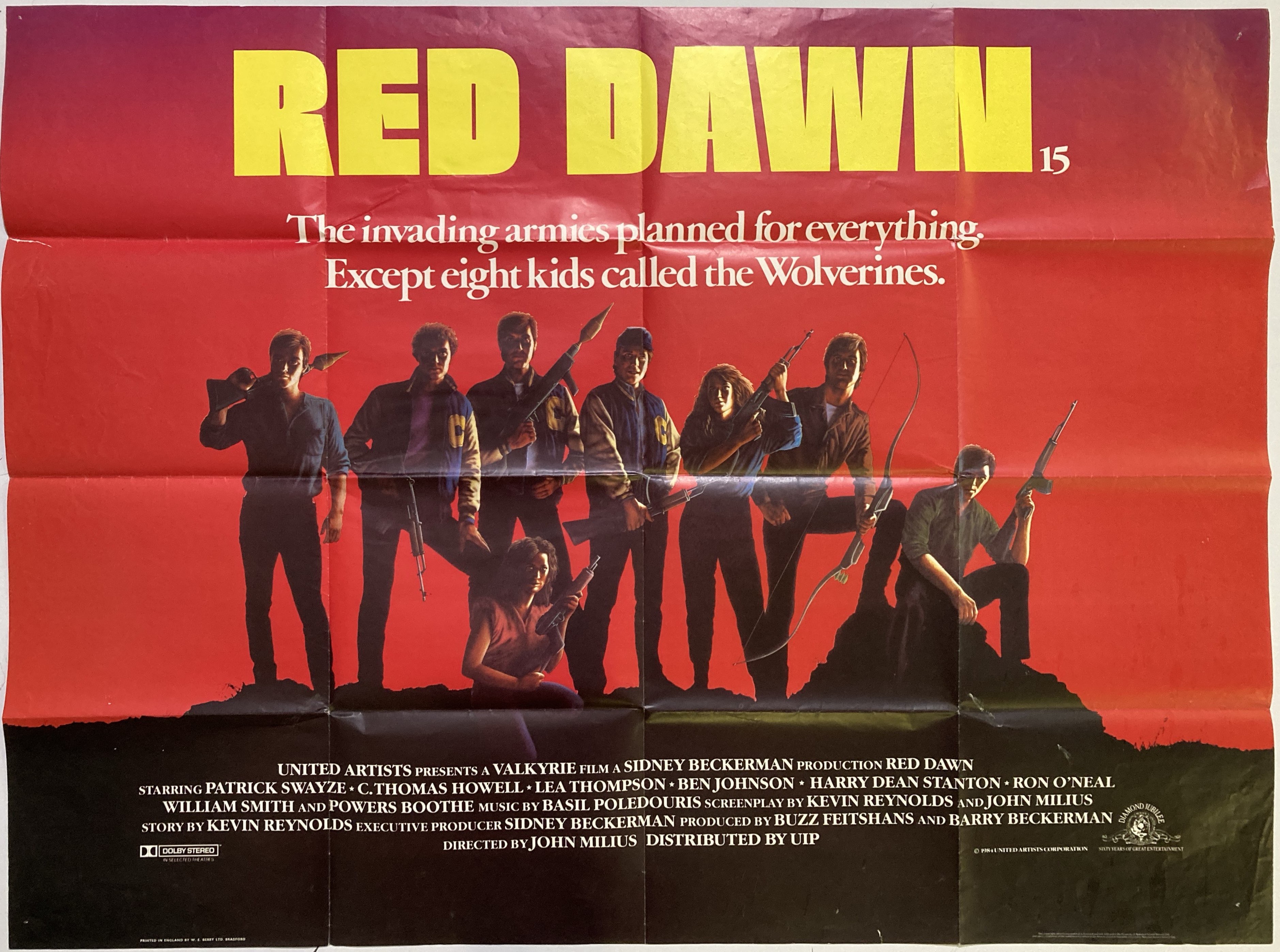 Lot 109 - UK QUAD POSTERS - 1970S/80S TITLES.