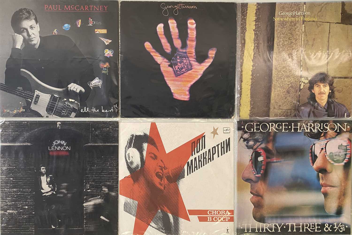 Lot 754 - THE BEATLES - SOLO - LP COLLECTION