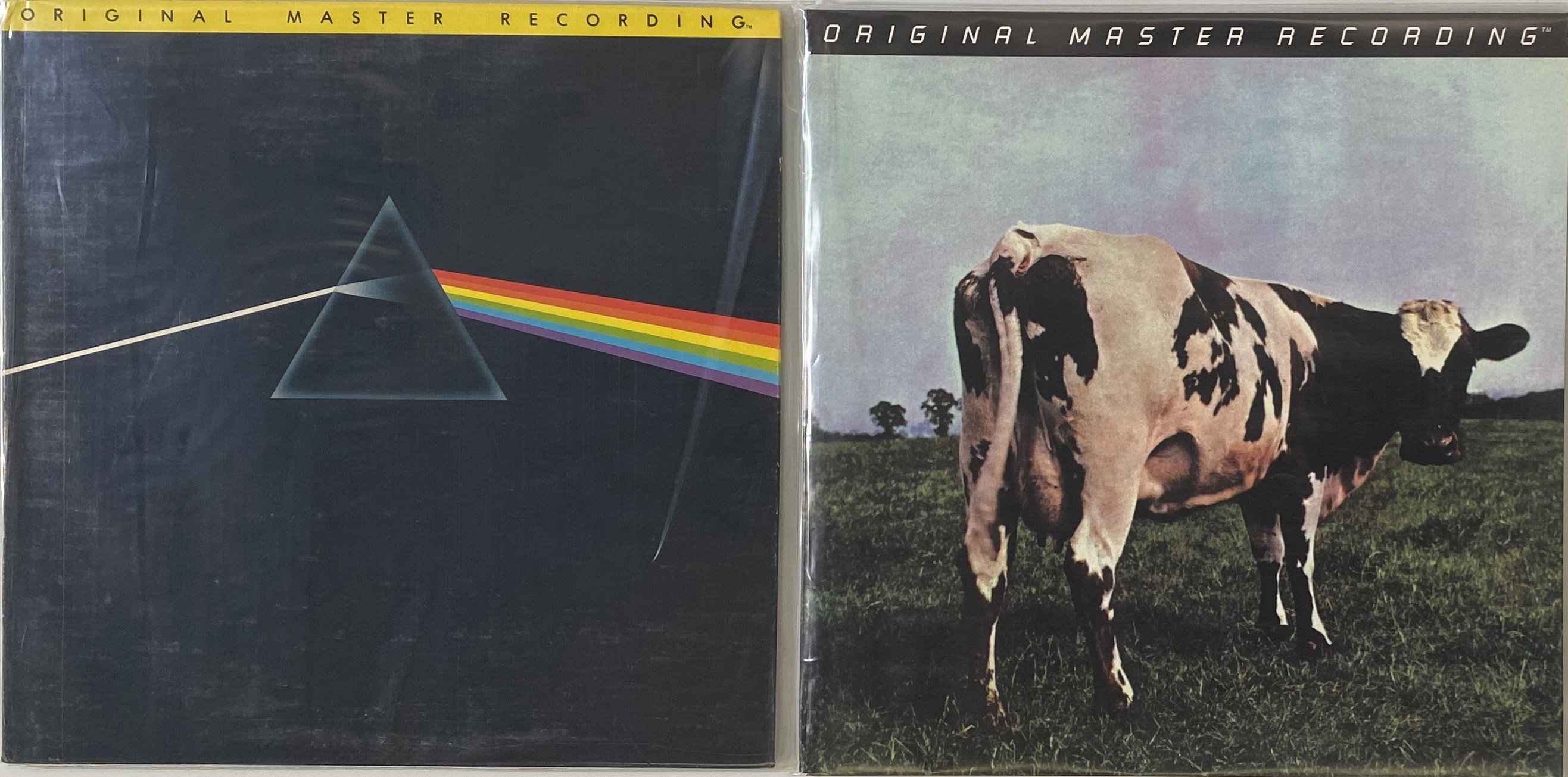 Lot 48 - PINK FLOYD - ATOM HEART MOTHER/ DARK SIDE OF