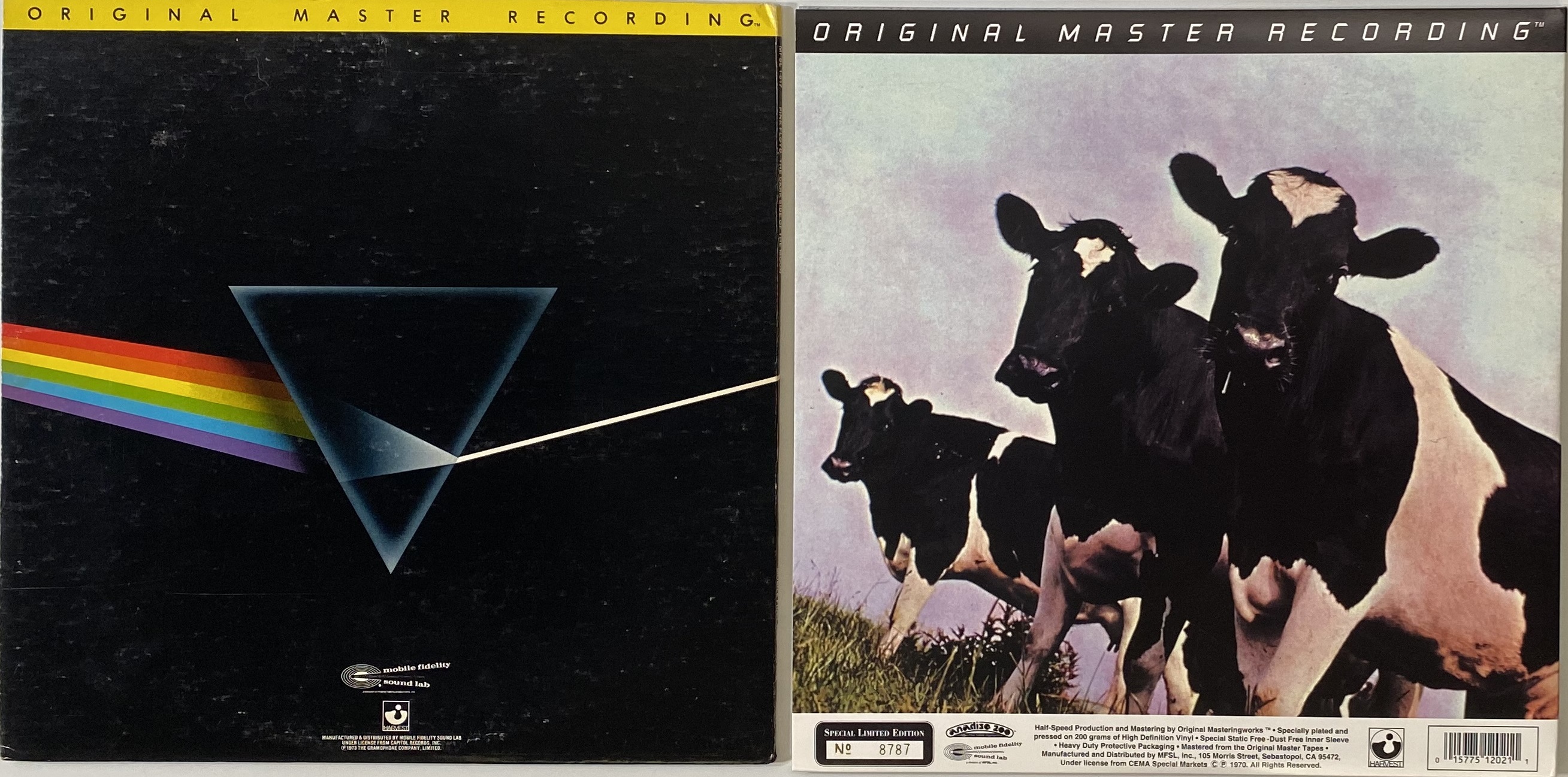 Lot 48 - PINK FLOYD - ATOM HEART MOTHER/ DARK SIDE OF