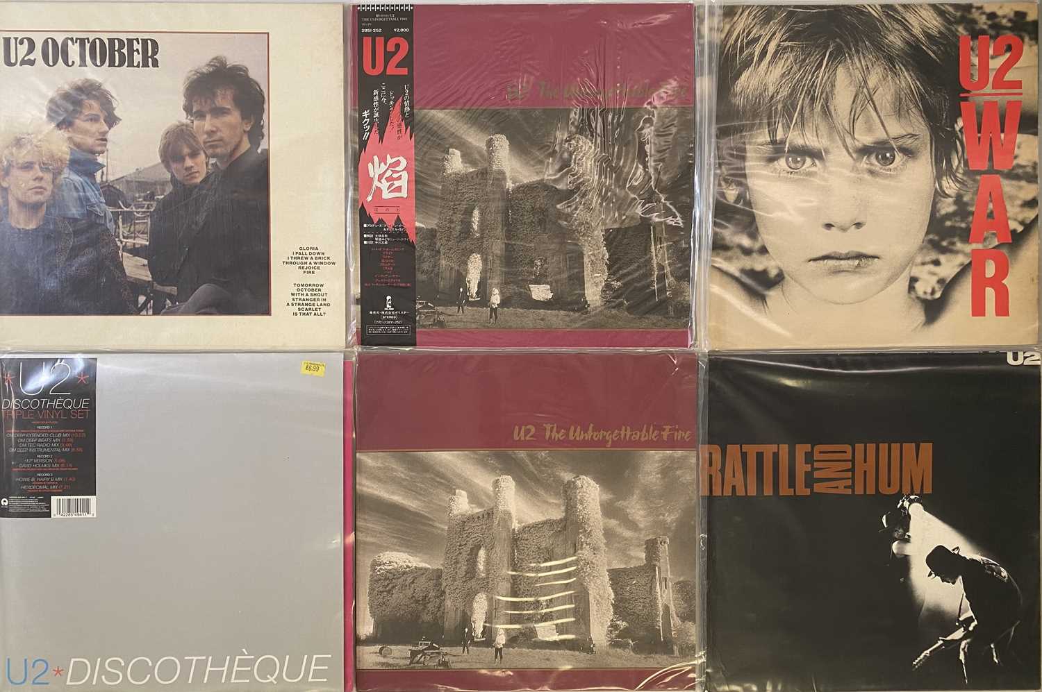 Lot 165 - U2 - LP & 12" PACK