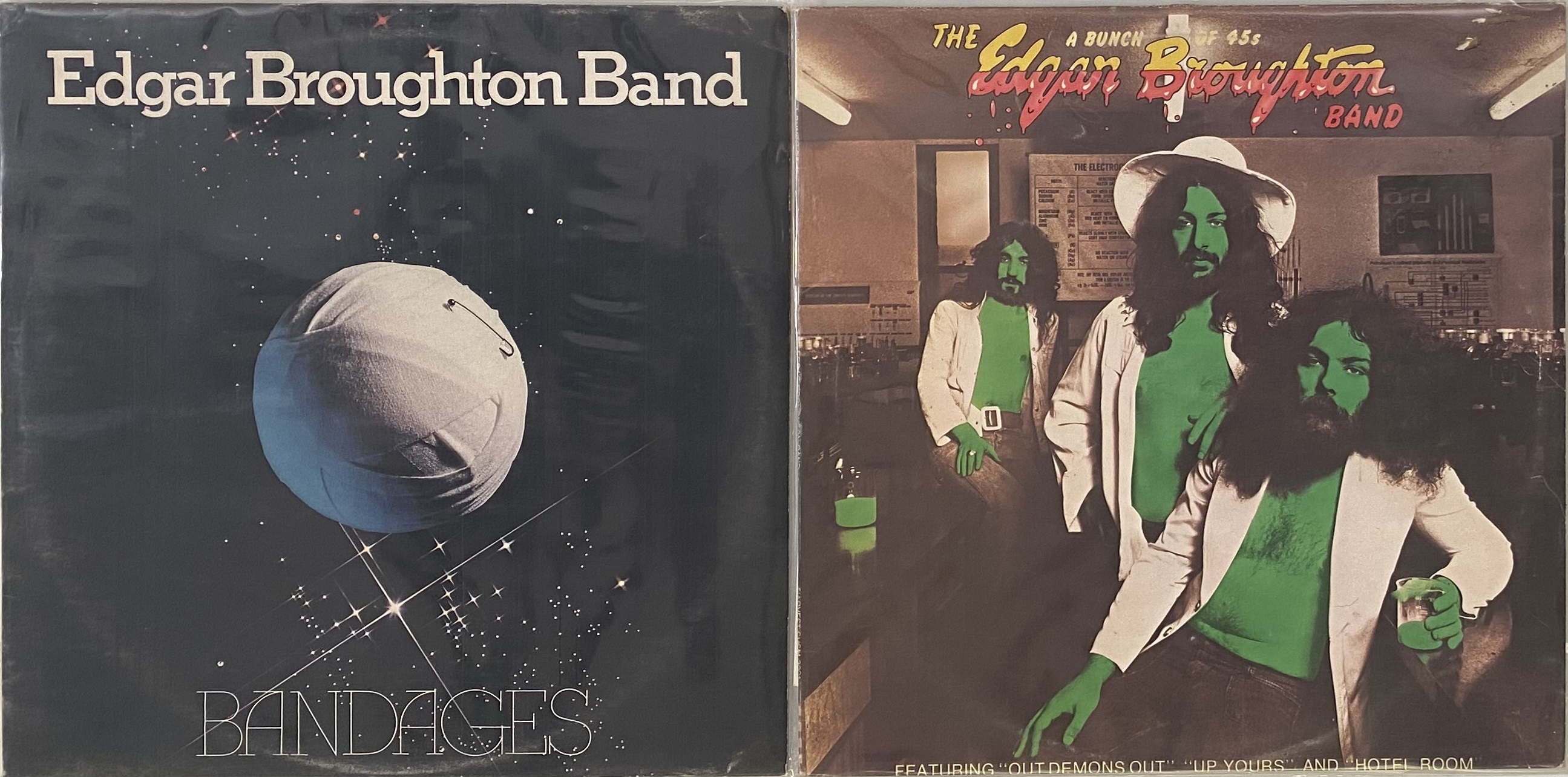 Lot 174 - EDGAR BROUGHTON BAND - LP PACK