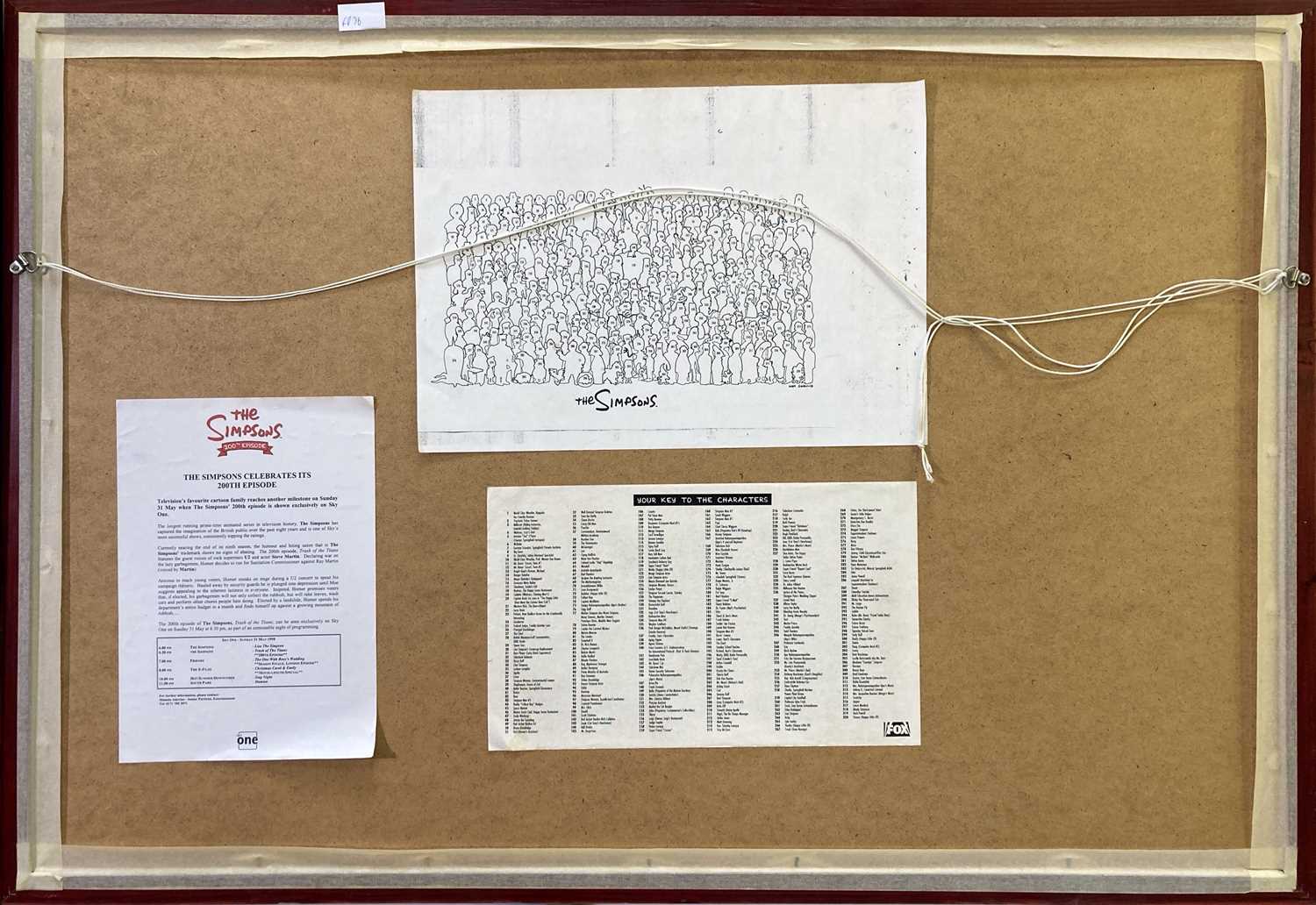 Lot 122 - THE SIMPSONS - A 1998 LIMITED EDITION