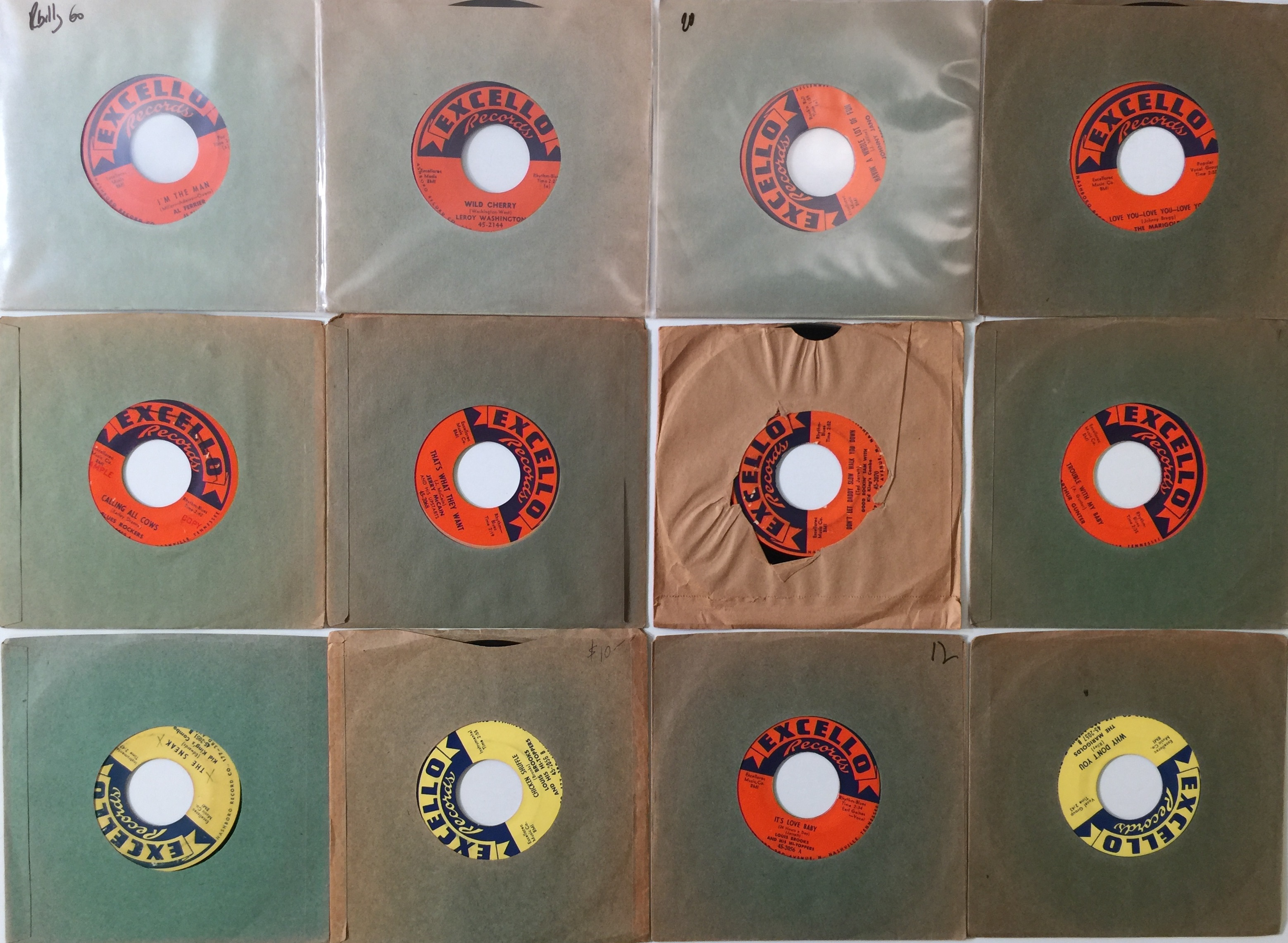 Lot 76 - EXCELLO - 7" PACK