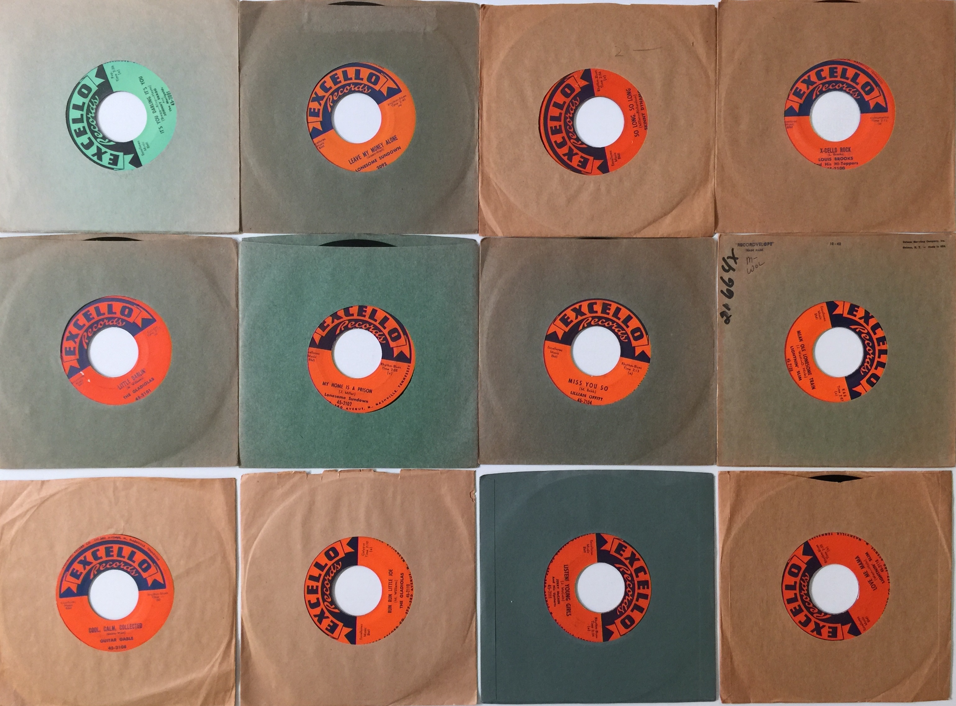 Lot 83 - EXCELLO - 7" COLLECTION