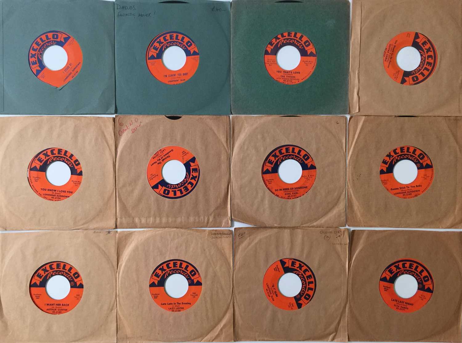 Lot 83 - EXCELLO - 7" COLLECTION