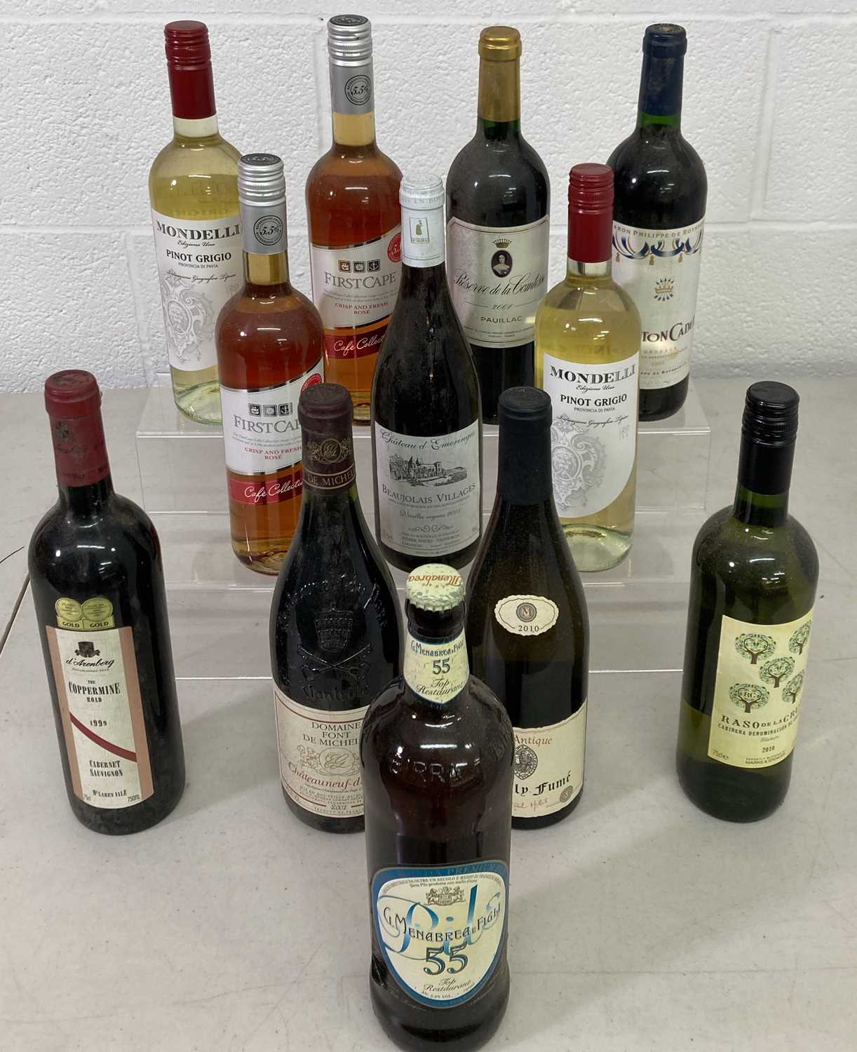 Lot 86 - MIXED WINE SELECTION.