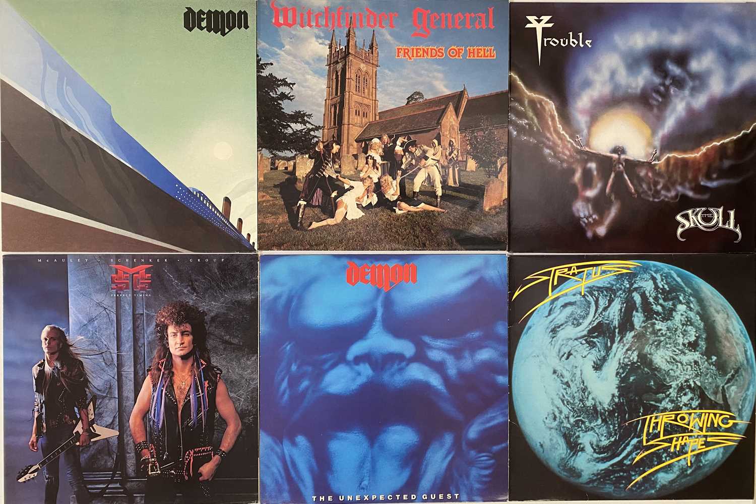 Lot 651 - METAL / HEAVY ROCK - LP COLLECTION