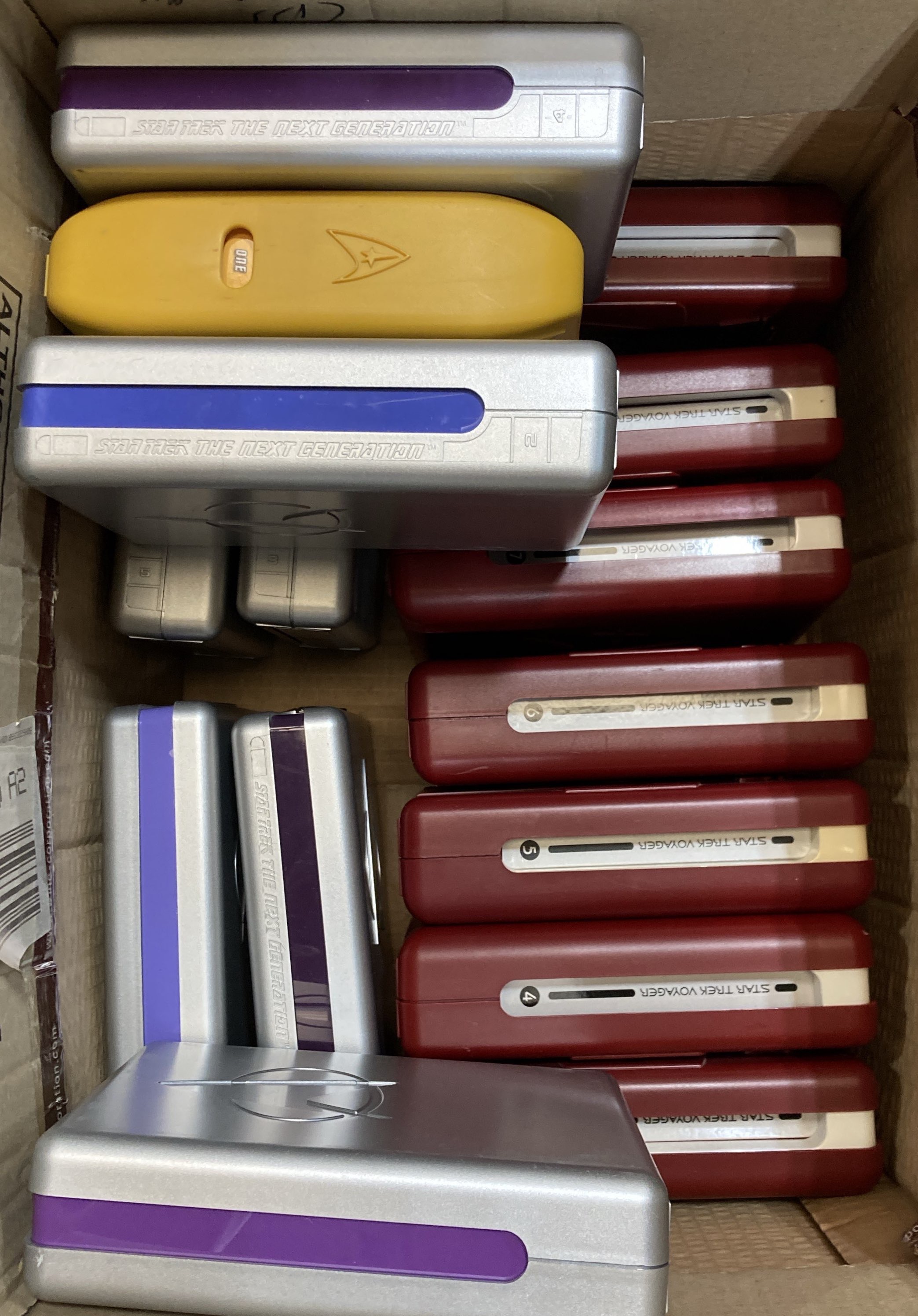 Lot 66 - STAR TREK BOX SETS.