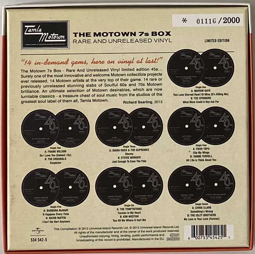Lot 113 - THE MOTOWN 7s BOX - RARE AND UNRELEASED